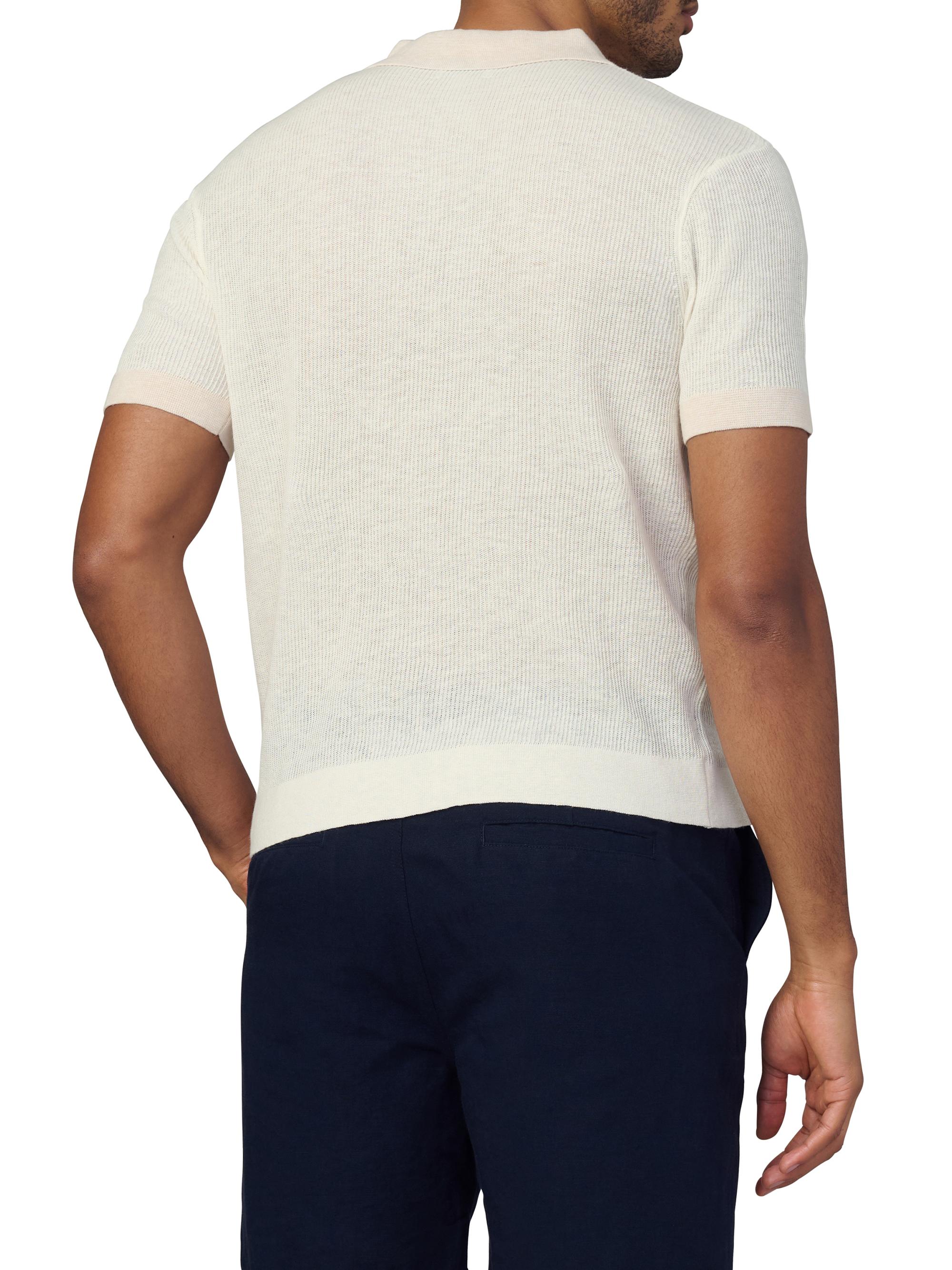 Joe's Jeans Club Cotton-Linen Polo Shirt | Saks Fifth Avenue