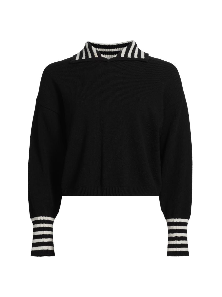 FRAME Sailor Cotton-Blend Sweater | Saks Fifth Avenue