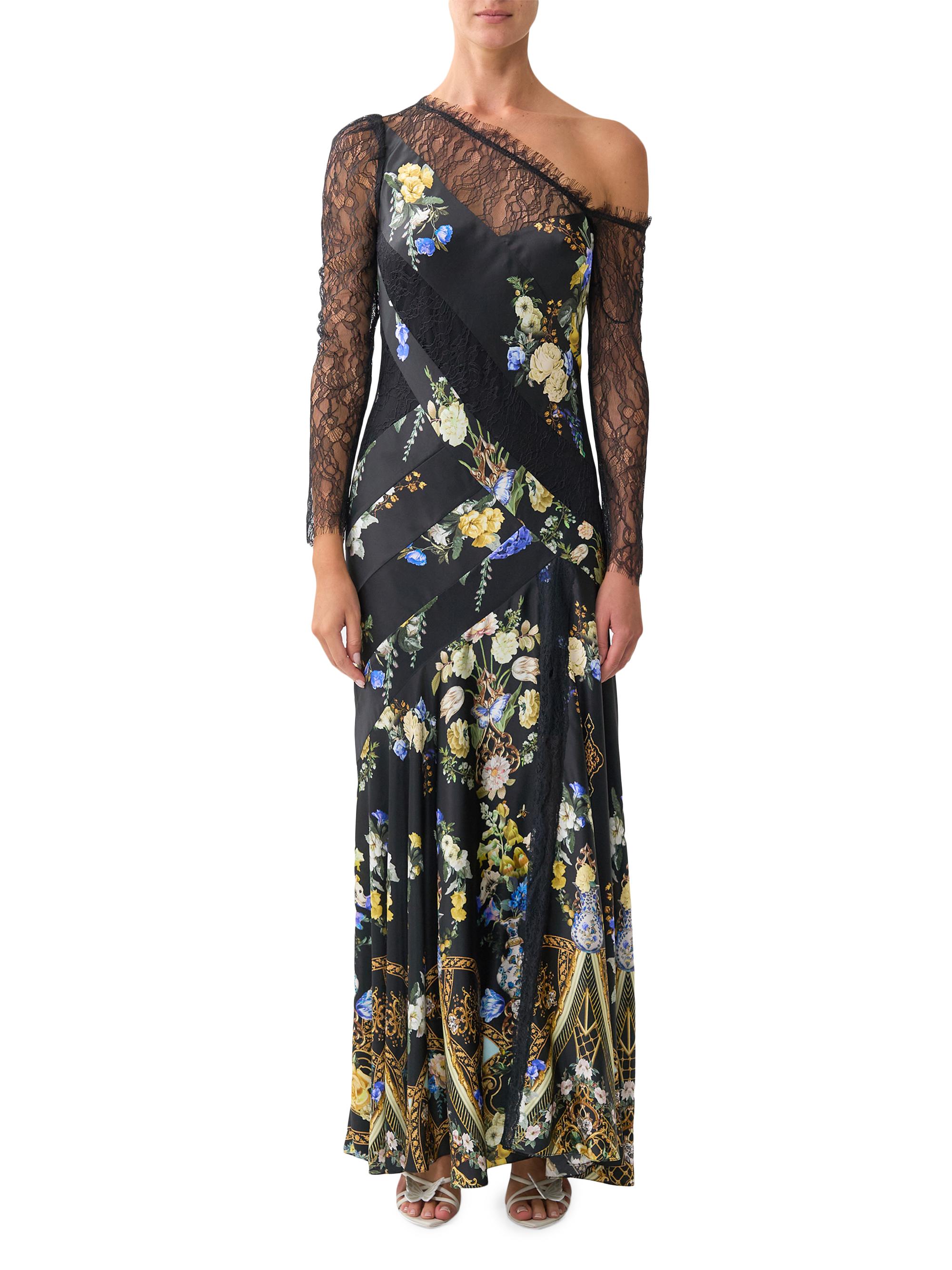 Camilla Ottoman Elegance Lace Splice Maxi Dress | Saks Fifth Avenue