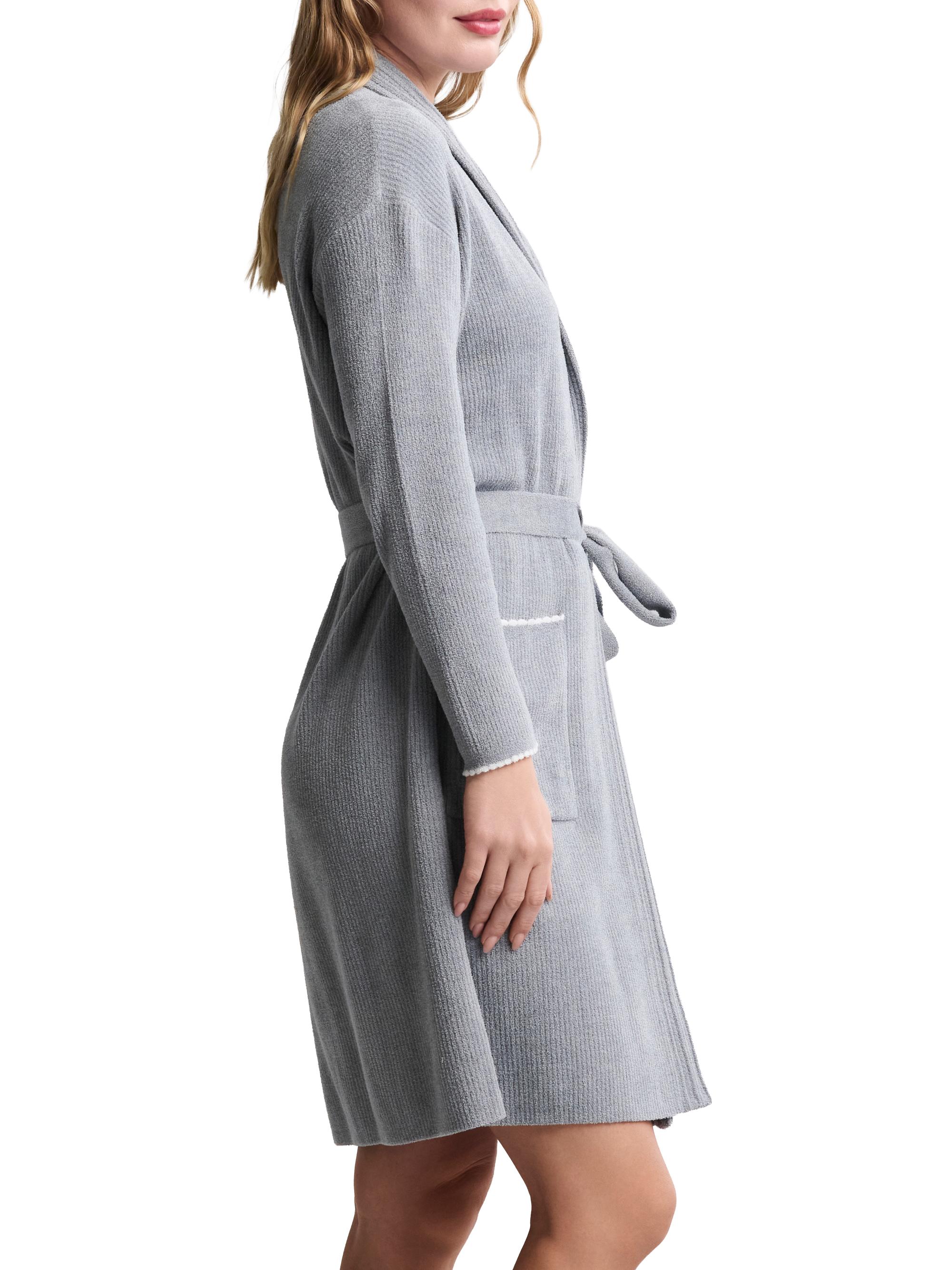 Barefoot Dreams Ribbed Drop Shoulder Robe | Saks Fifth Avenue