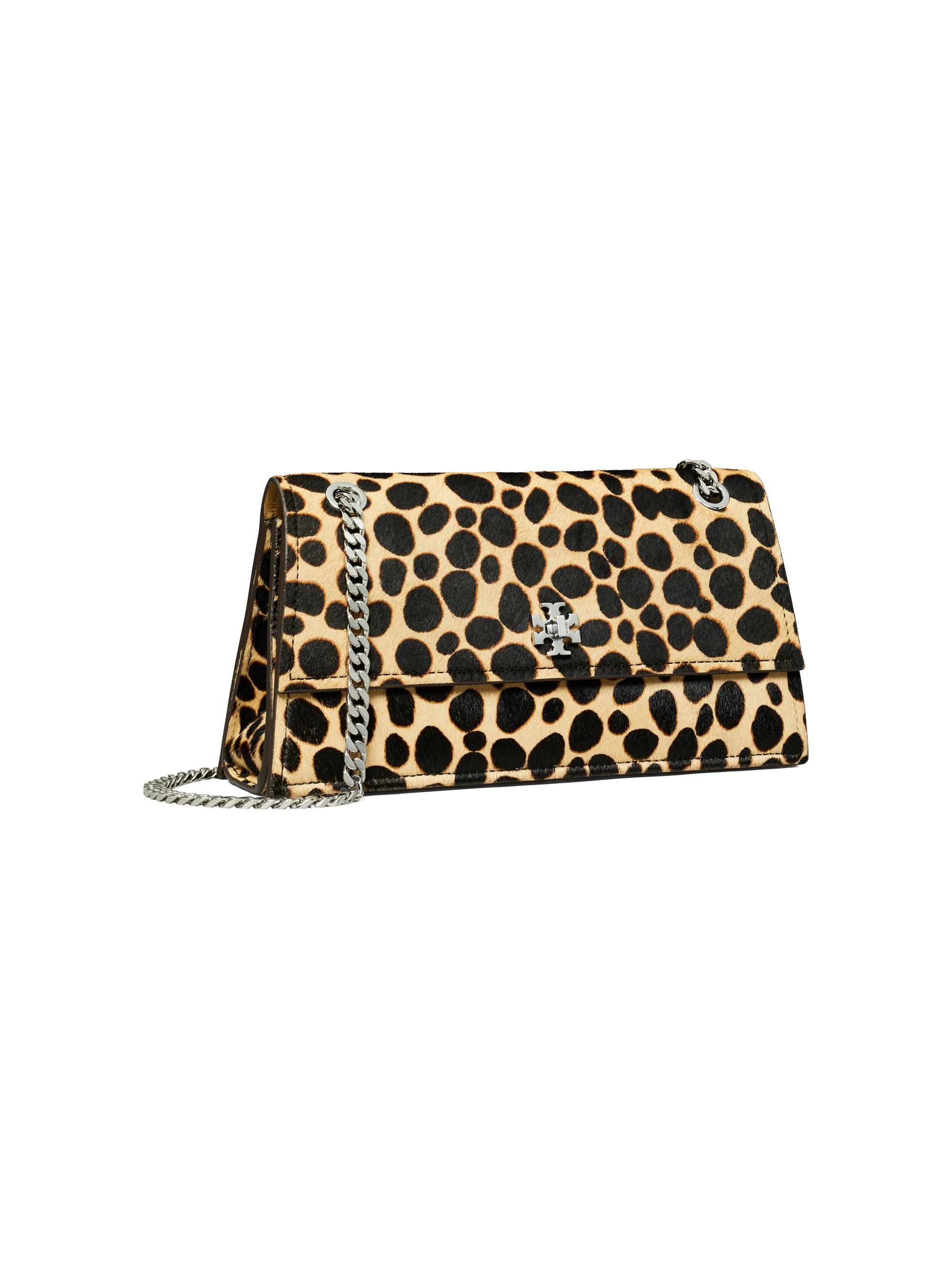 Tory Burch Kira Leopard-Print Fur Crossbody Bag | Saks Fifth Avenue