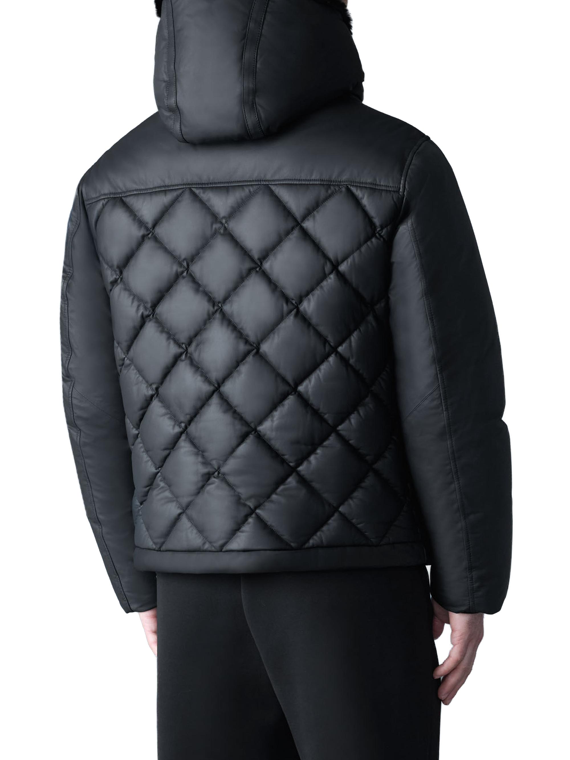 Mackage Cash Shearling-Trim Quilted Jacket | Saks Fifth Avenue