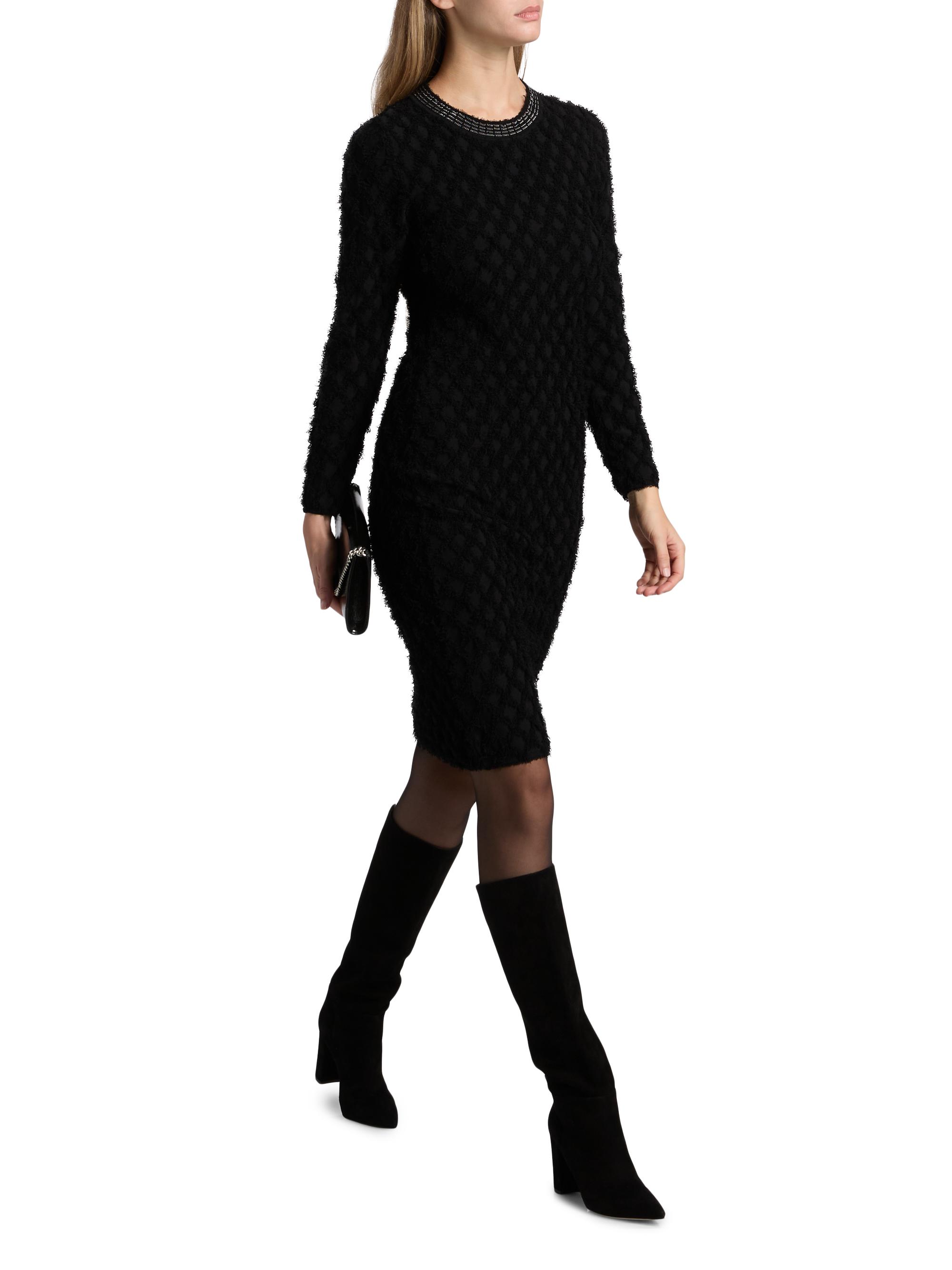 Kobi Halperin Apollo Embellished-Neck Sweater Minidress | Saks Fifth Avenue
