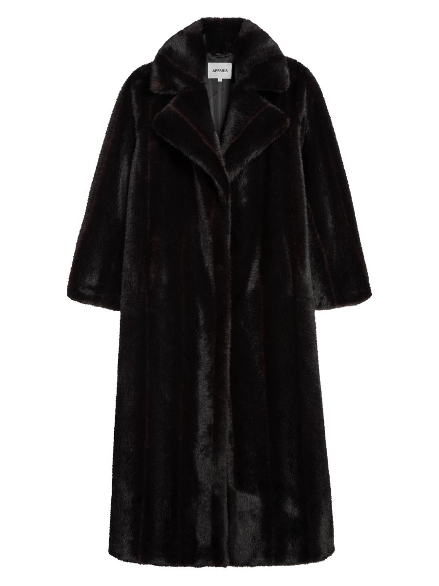 Apparis Gabrielle Faux Fur Long Coat | Saks Fifth Avenue