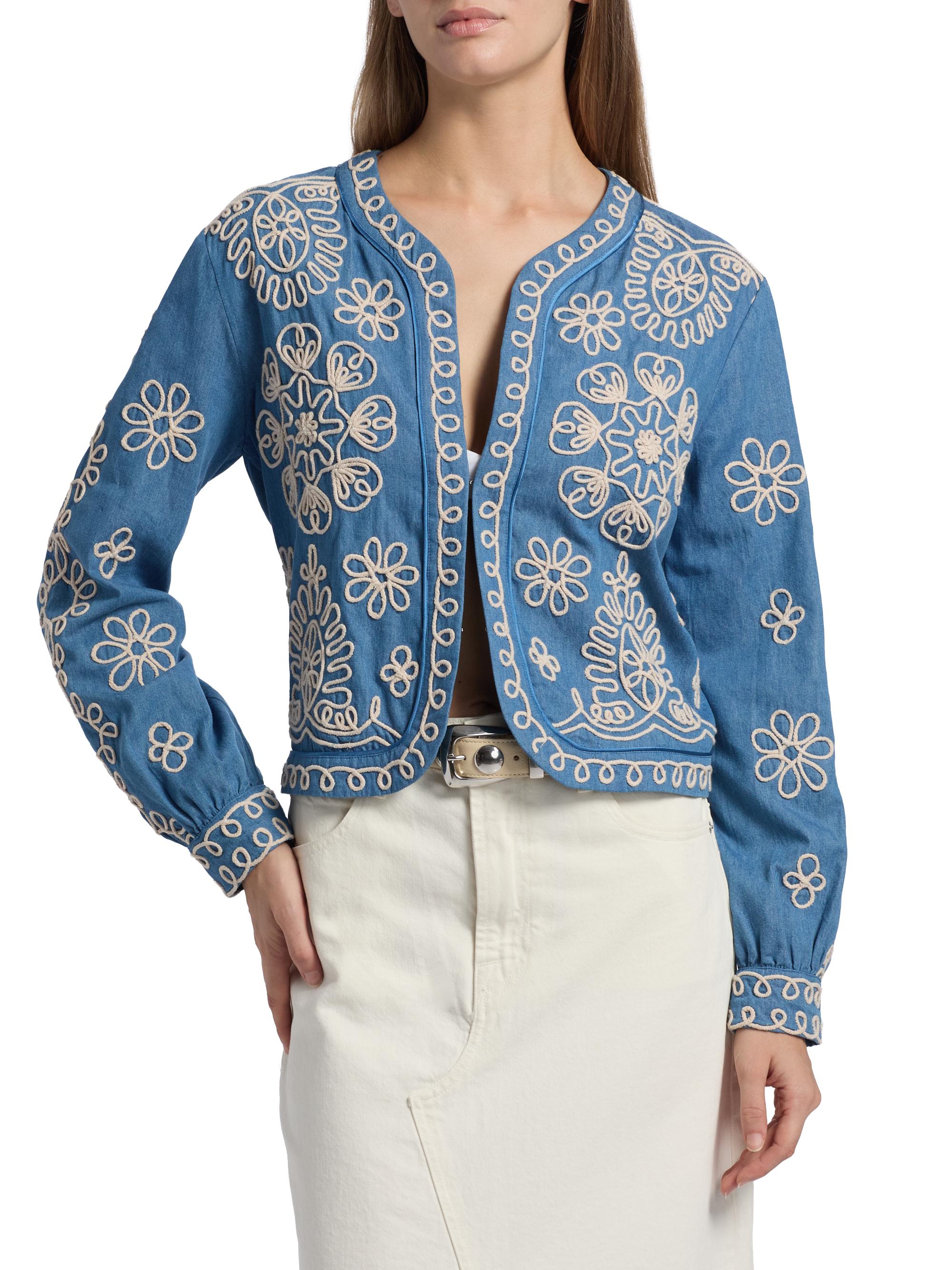Johnny Was Sutash Bolero Jacket | Saks Fifth Avenue