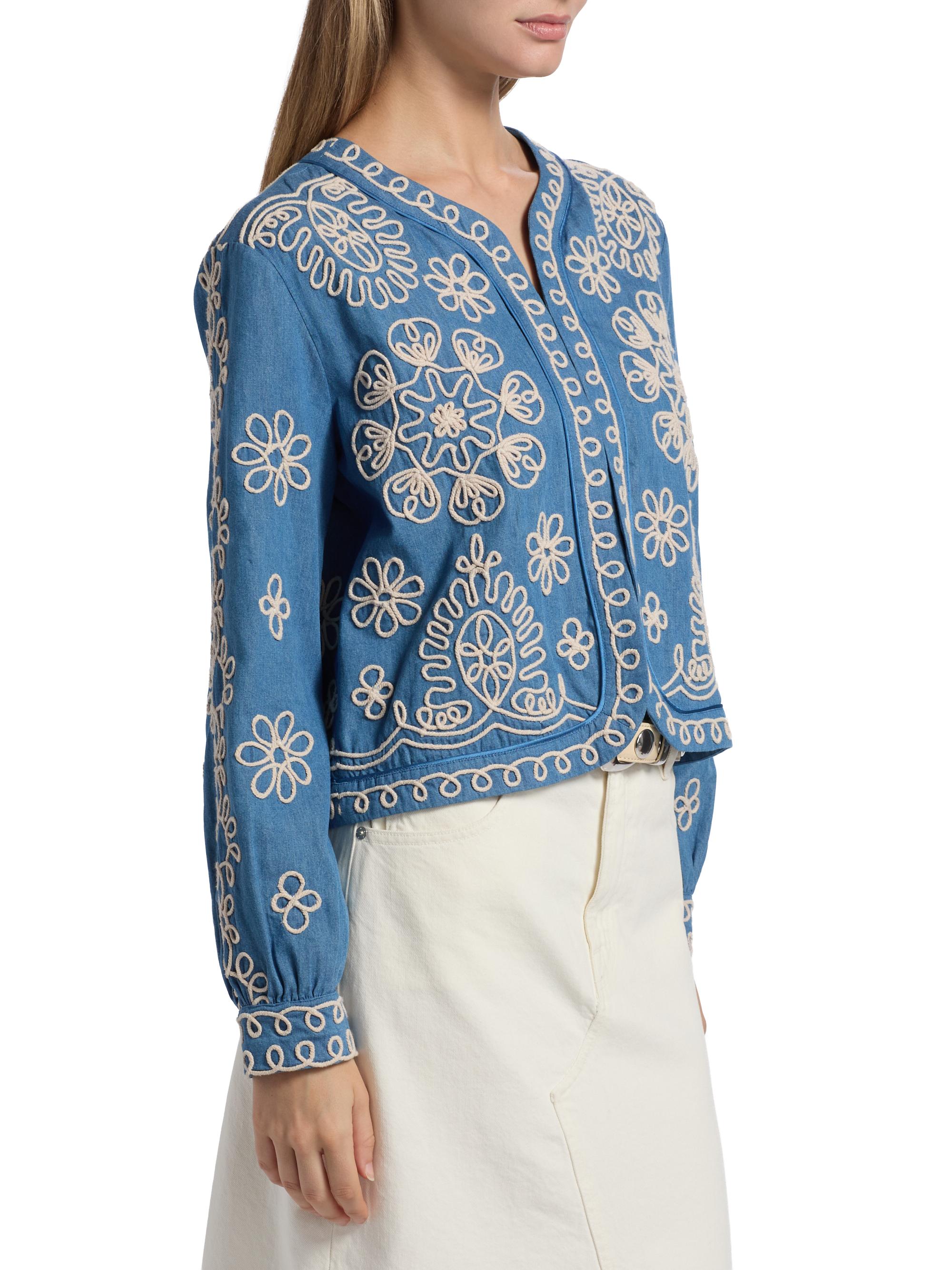 Johnny Was Sutash Bolero Jacket | Saks Fifth Avenue