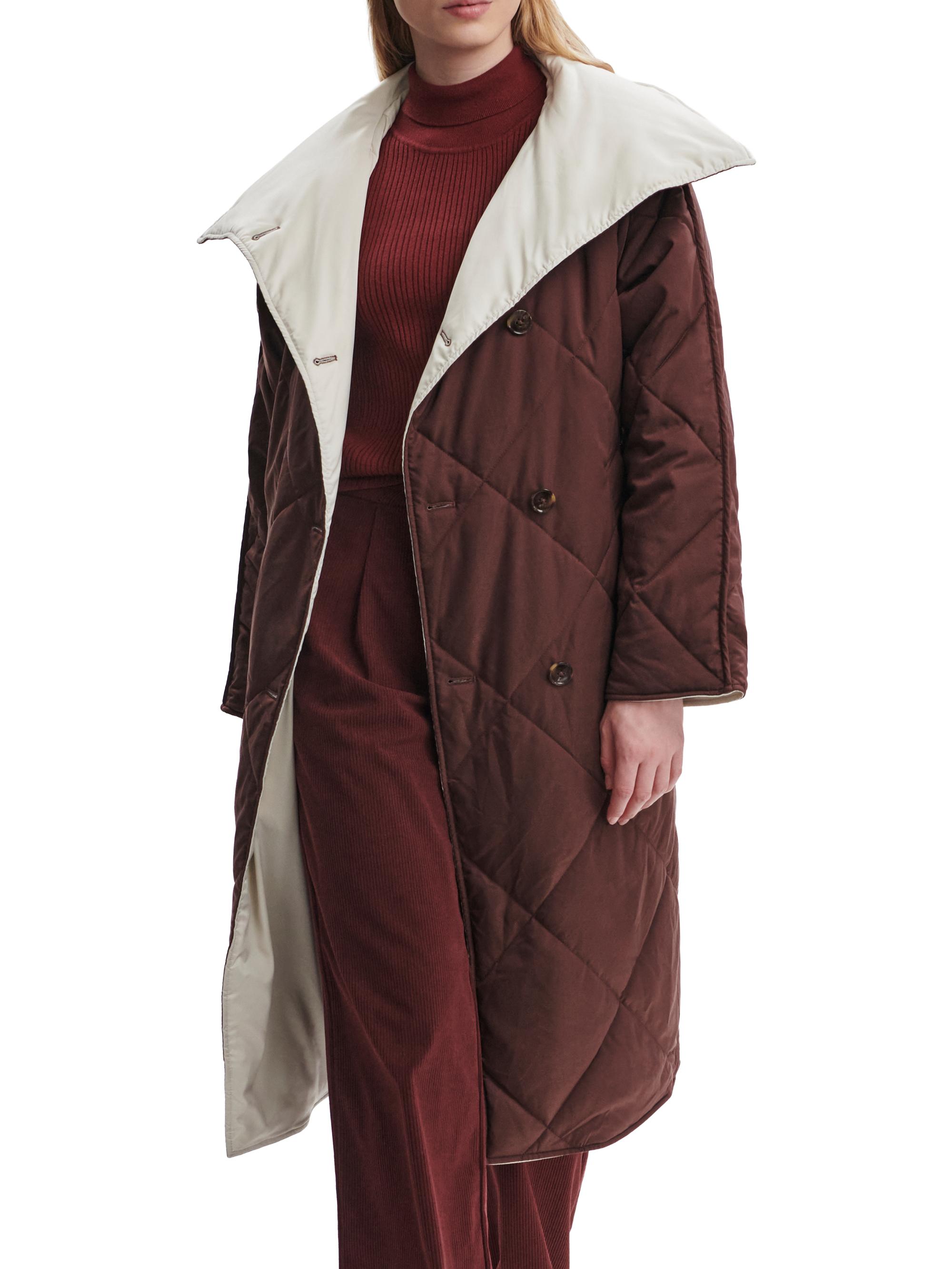 Varley Annalise Reversible Wrap Coat | Saks Fifth Avenue