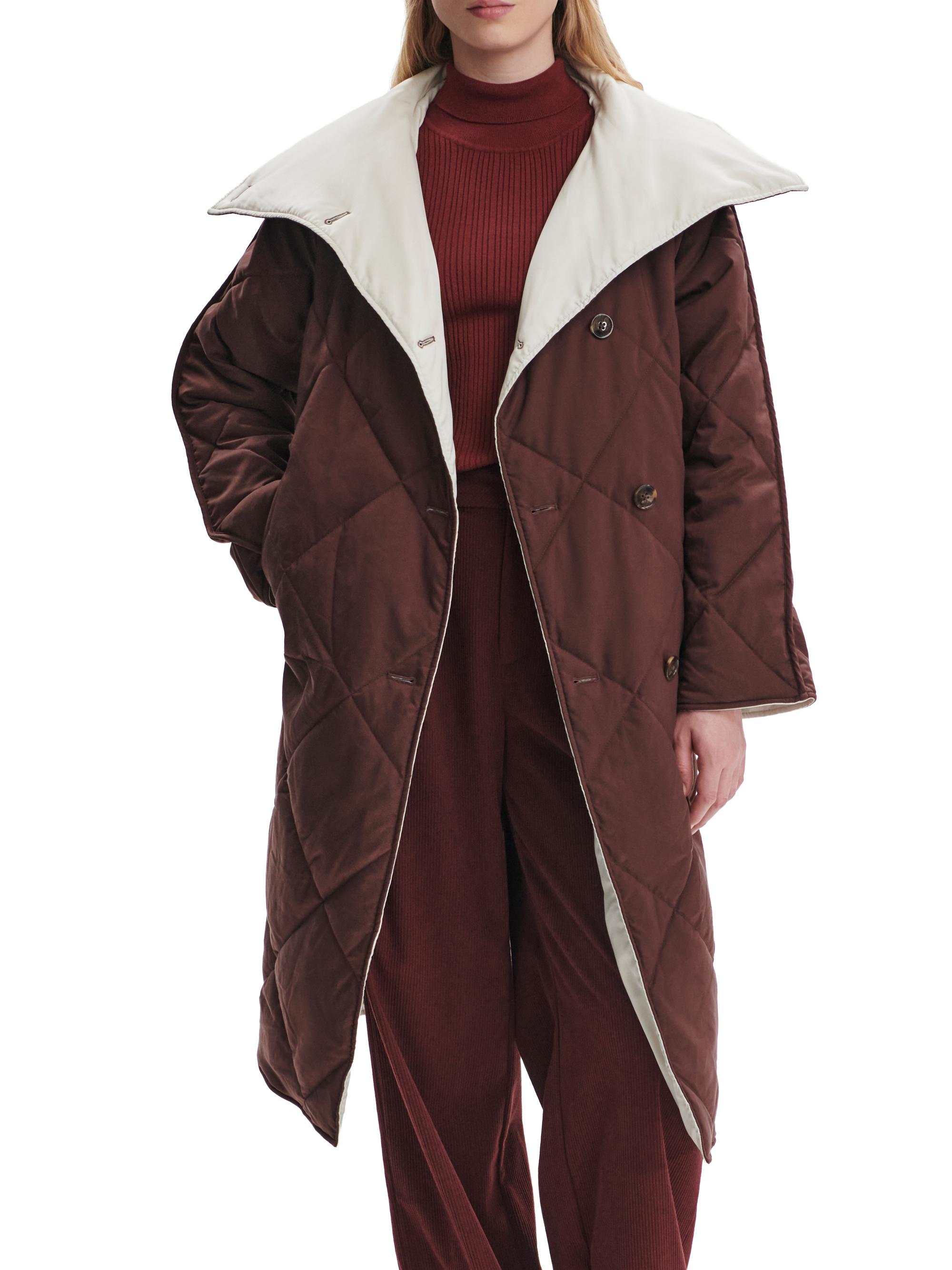Varley Annalise Reversible Wrap Coat | Saks Fifth Avenue