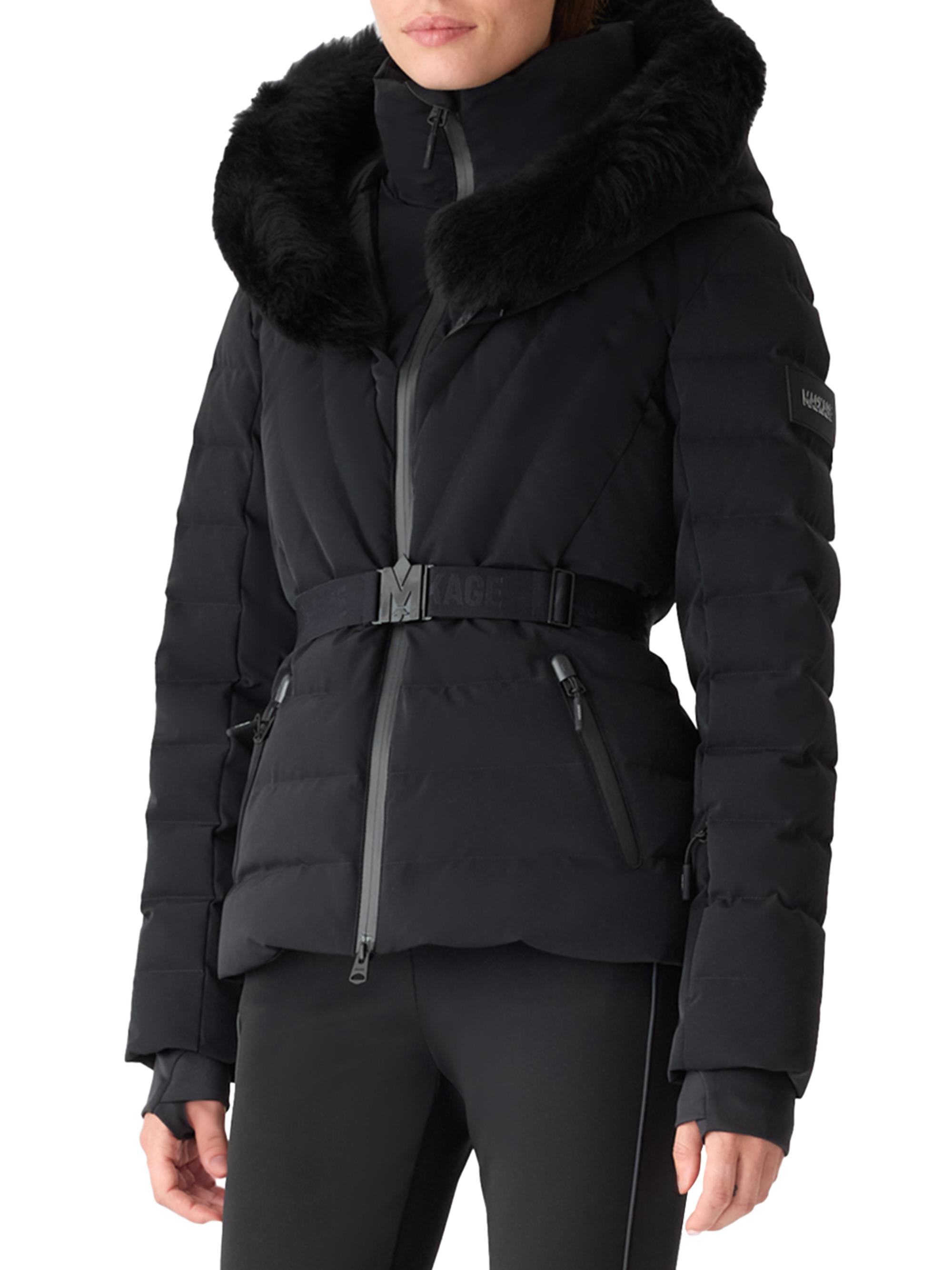 Mackage Elita Belted Down Ski Jacket | Saks Fifth Avenue