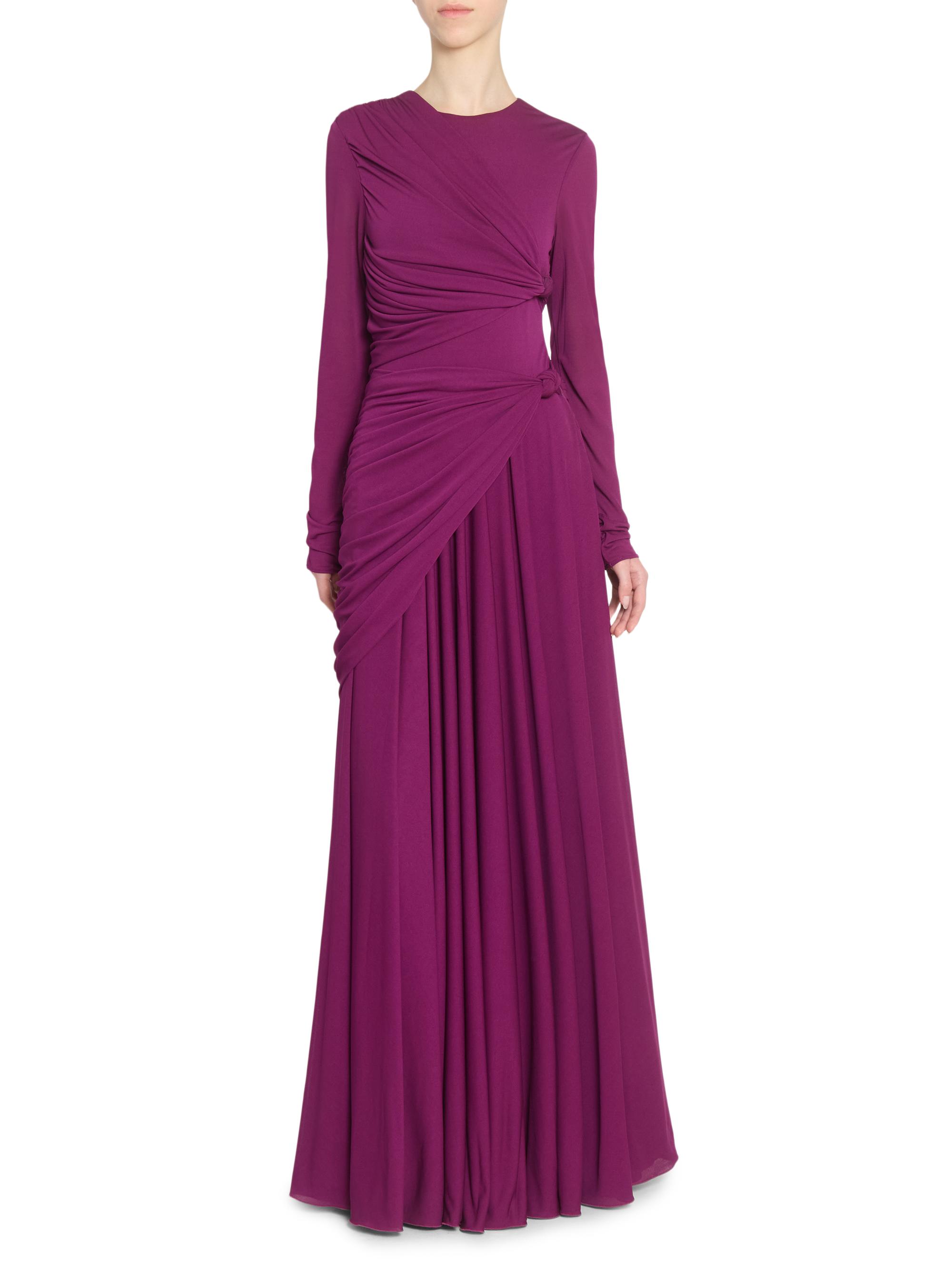 Giambattista Valli Twisted-Front Jersey Gown | Saks Fifth Avenue