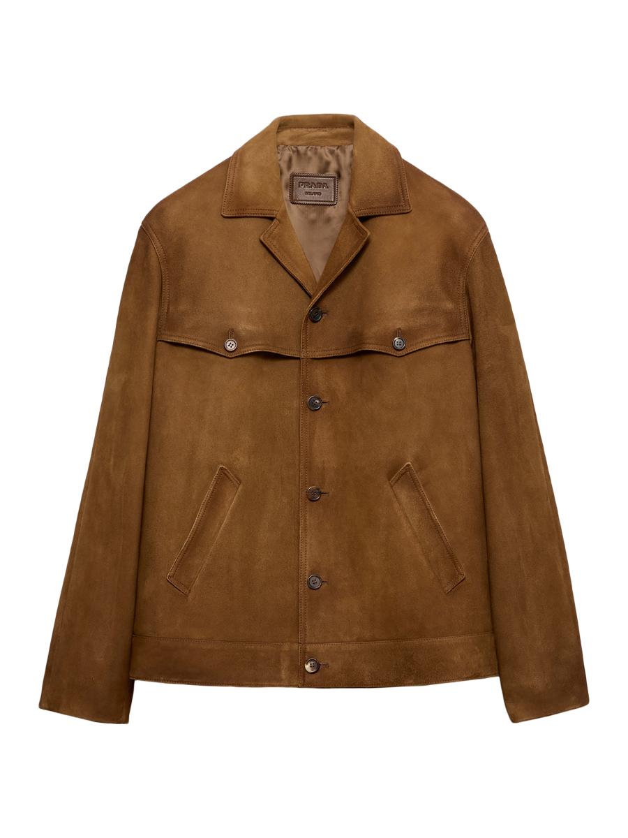 Prada Suede Jacket | Saks Fifth Avenue