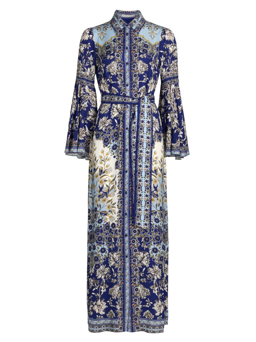 Alice + Olivia Chassidy Oversized Maxi Shirtdress | Saks Fifth Avenue