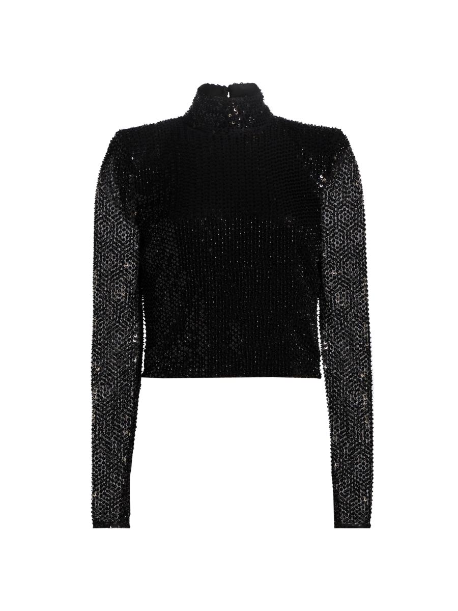 Ramy Brook Amber Sequin Turtleneck | Saks Fifth Avenue