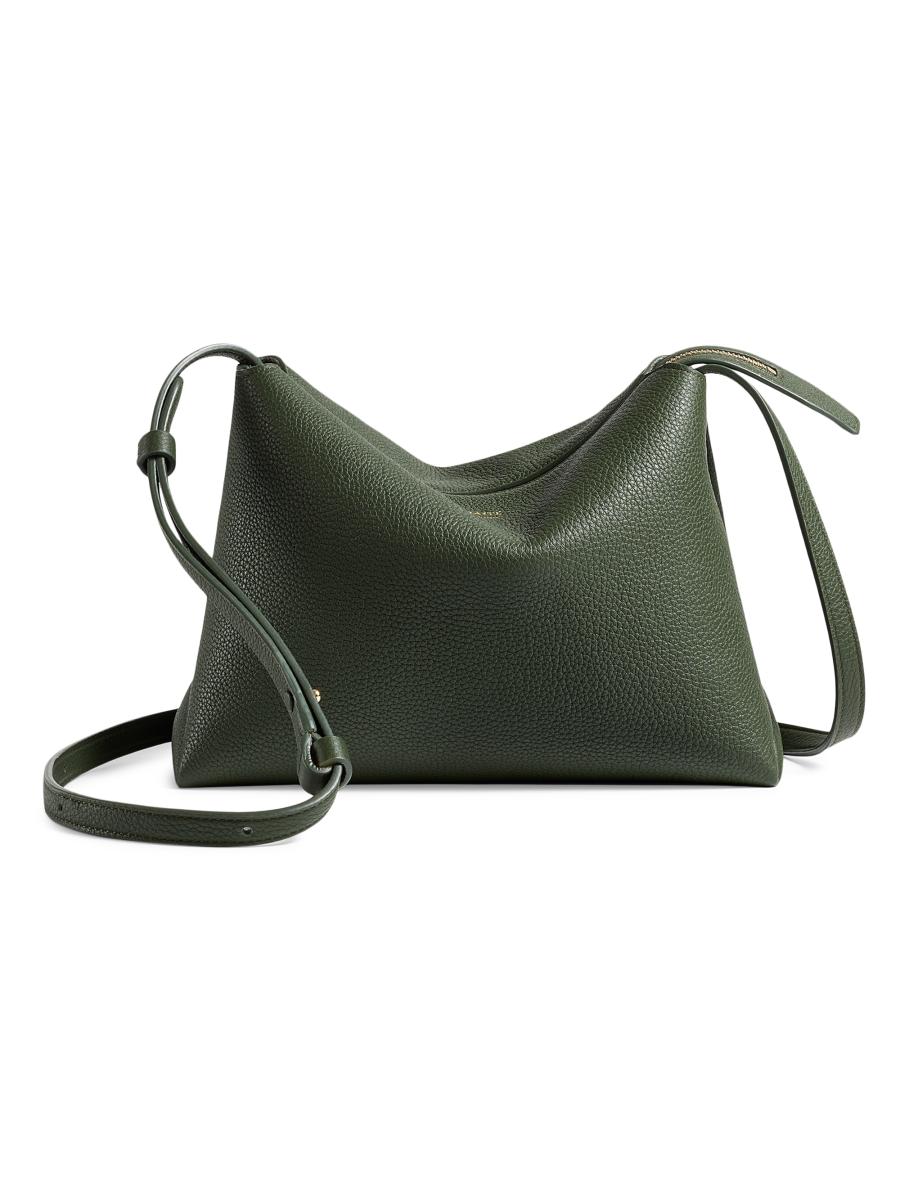 Khaite Medium Lina Leather Crossbody Bag | Saks Fifth Avenue