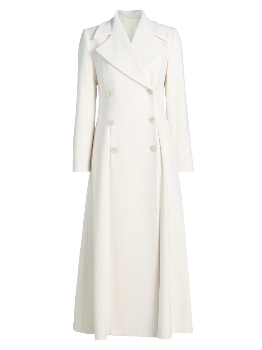 Chiara Boni La Petite Robe Libbya Virgin Wool-Blend Double-Breasted ...