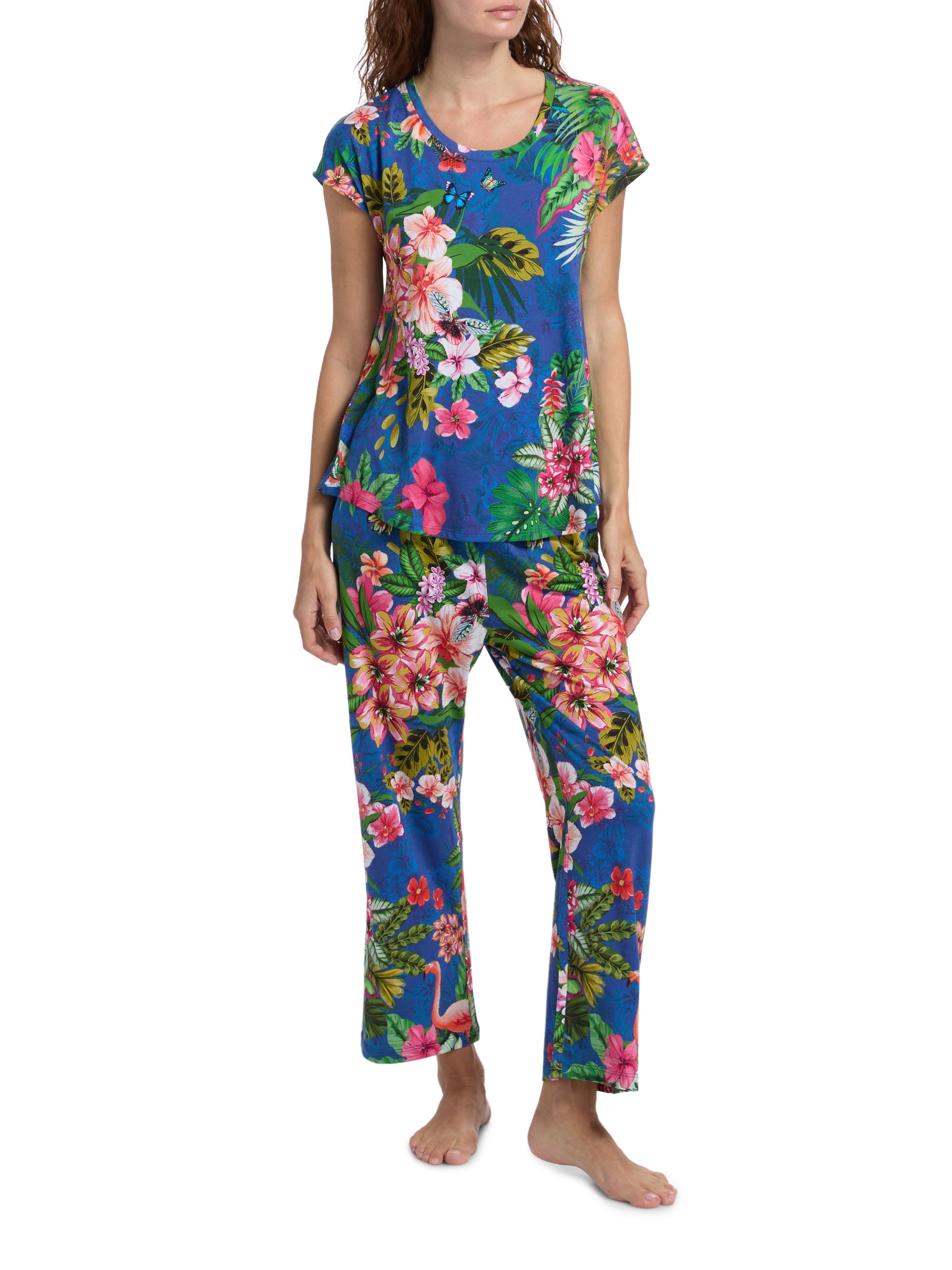 Johnny Was The Bobbie Printed Cropped 2-Piece Set | Saks Fifth Avenue