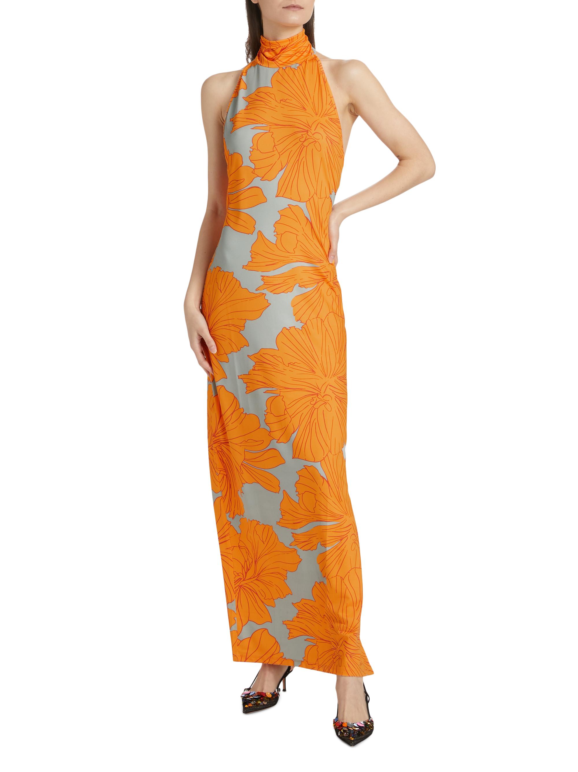 Eywasouls Malibu Montana Floral Turtleneck Maxi Dress | Saks Fifth Avenue