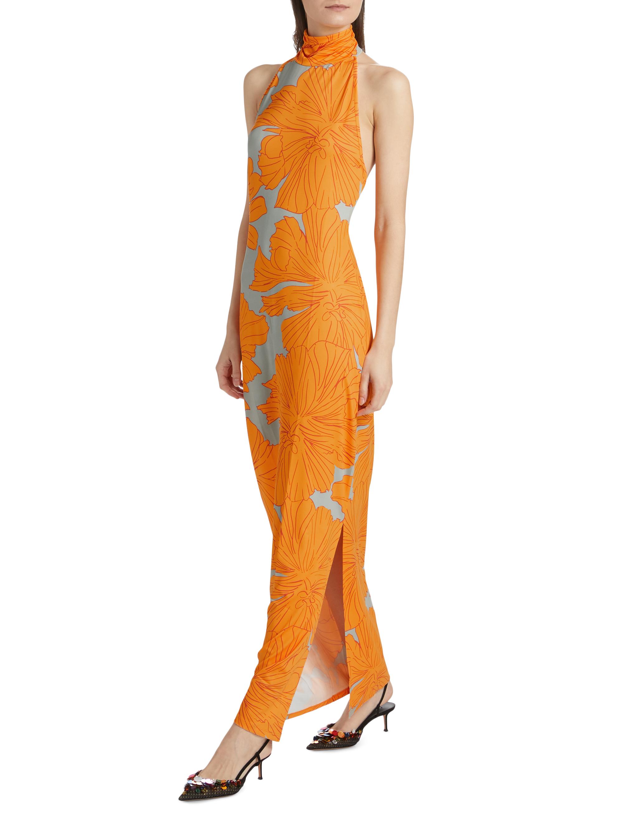 Eywasouls Malibu Montana Floral Turtleneck Maxi Dress | Saks Fifth Avenue