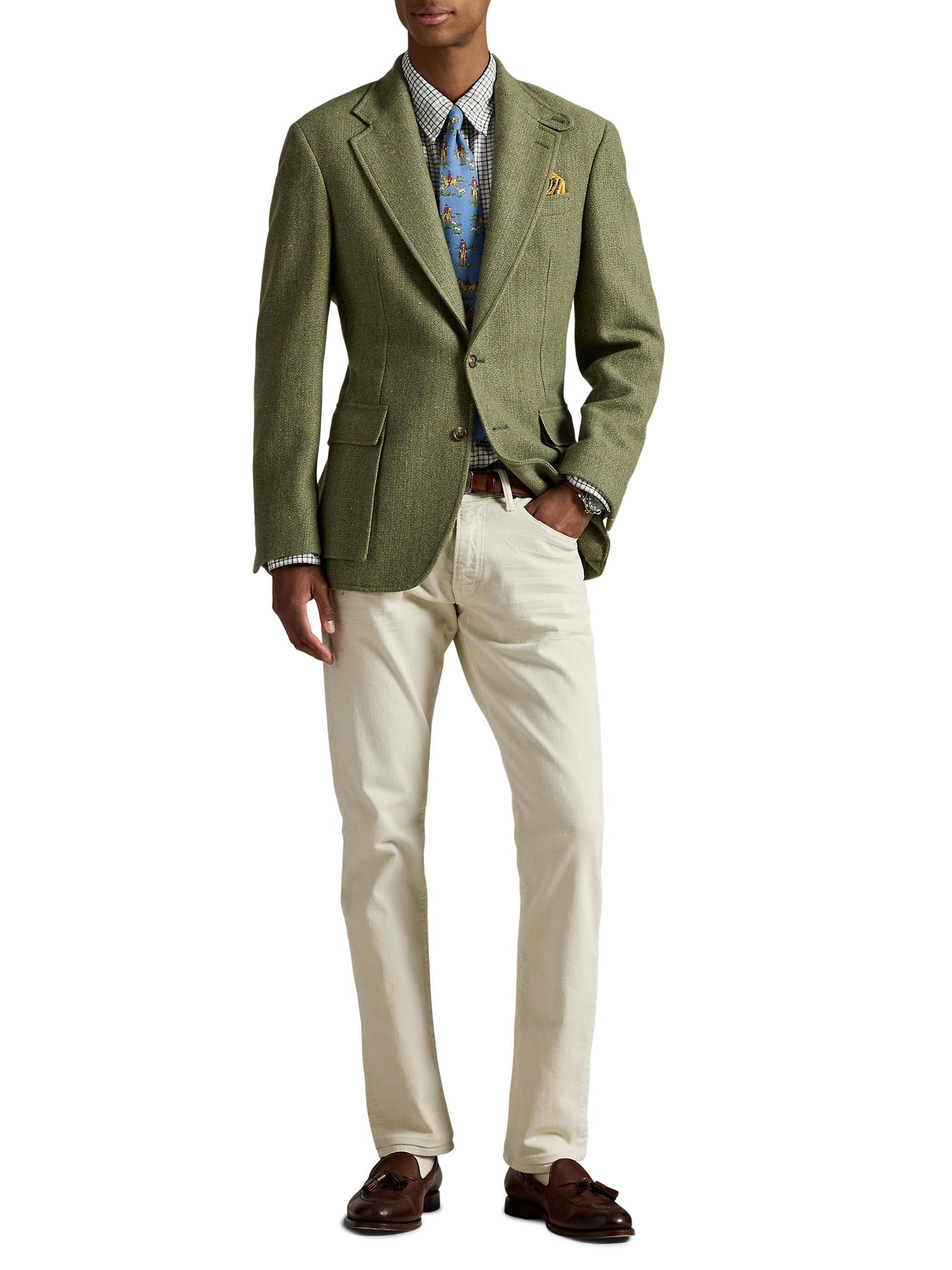 Polo Ralph Lauren The RL67 Textured Tweed Jacket | Saks Fifth Avenue