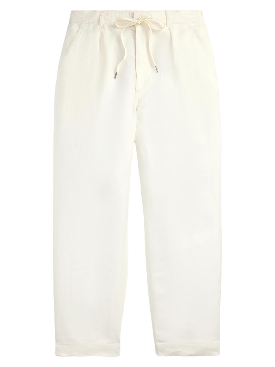 Polo Ralph Lauren Lateef Relaxed-Fit Pleated Linen Pants | Saks Fifth ...