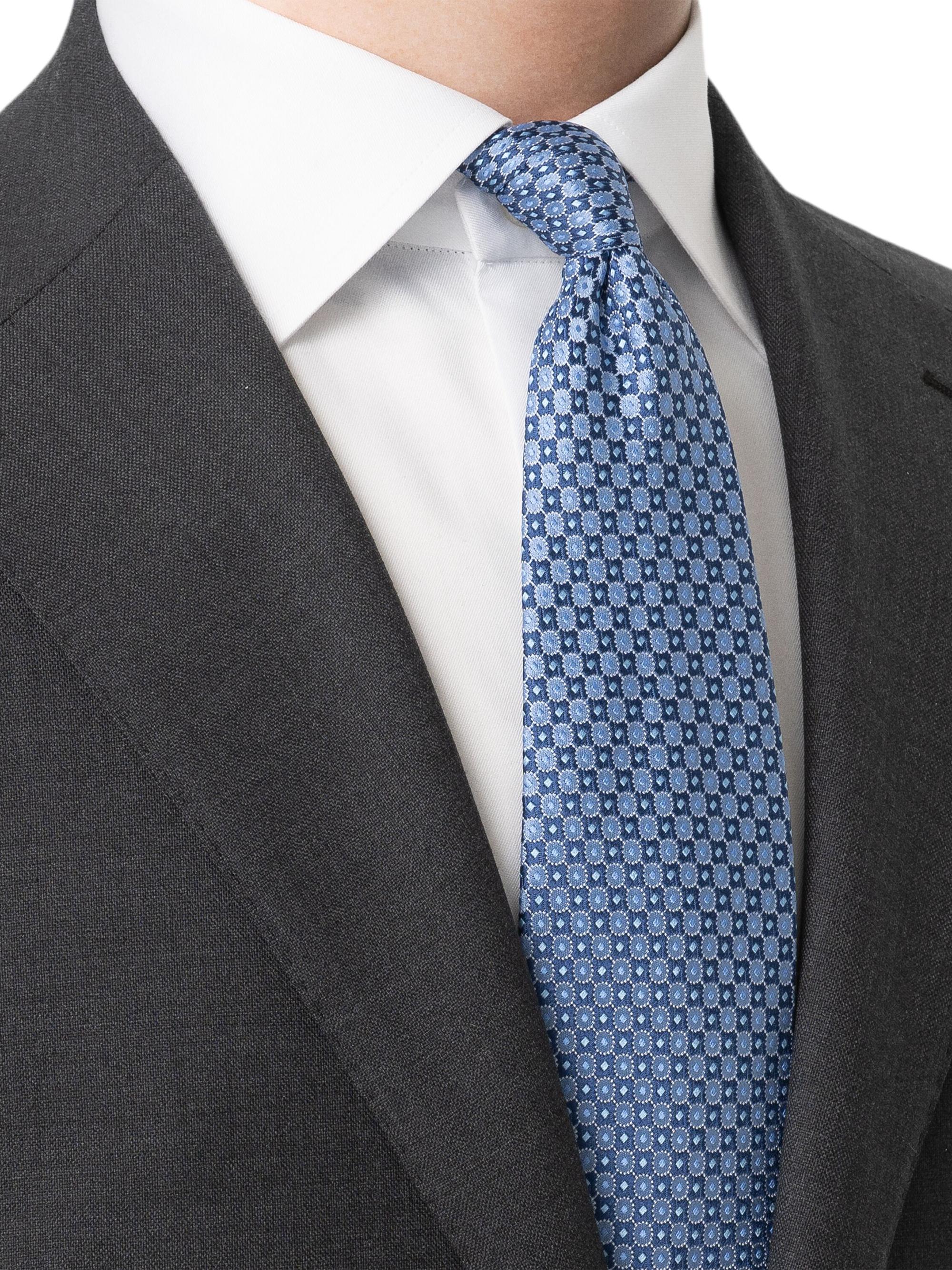 Eton Circle Pattern Silk Tie | Saks Fifth Avenue