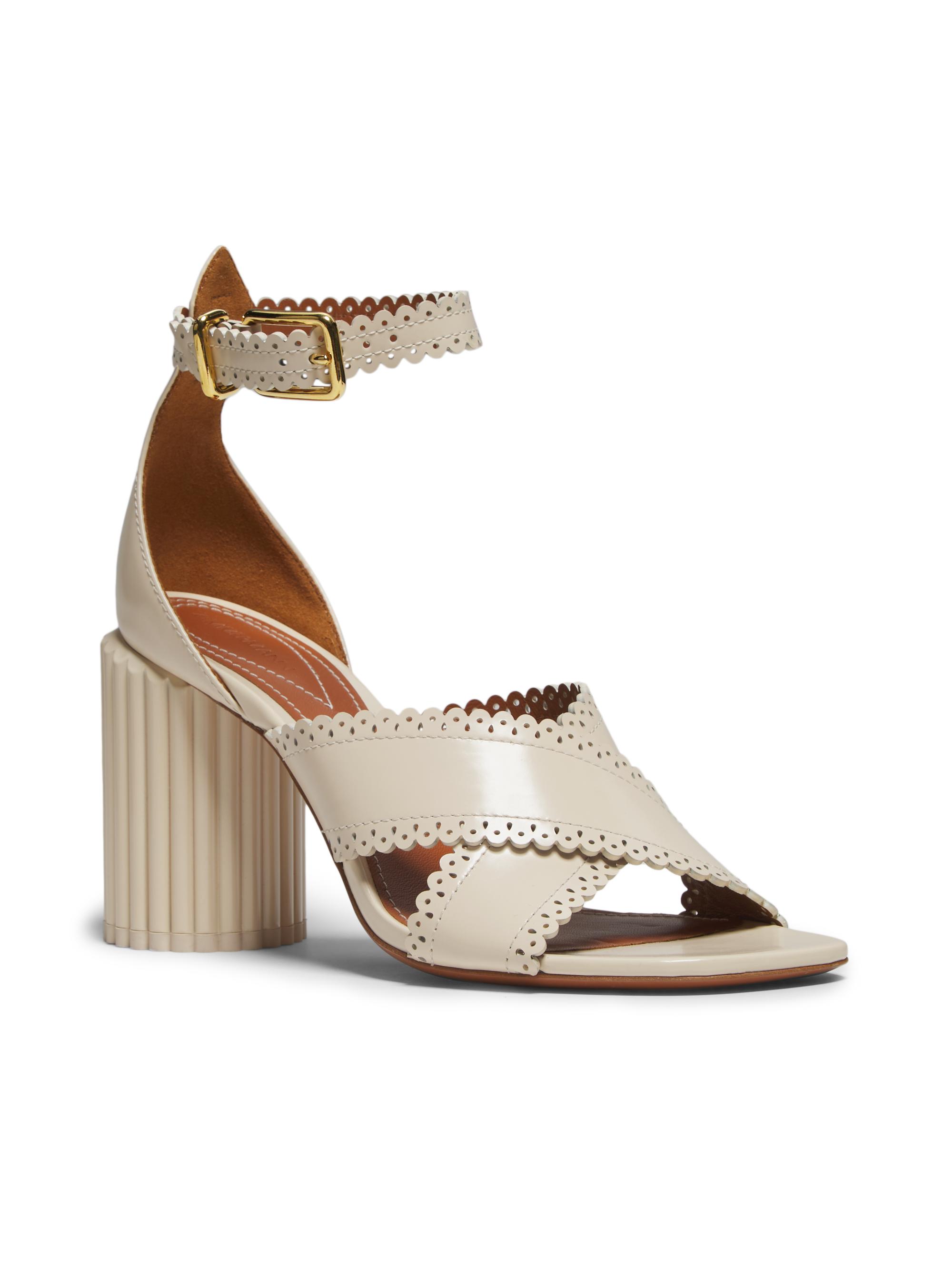 Zimmermann Eddie 85MM Cylinder Heel Leathert Sandals | Saks Fifth Avenue