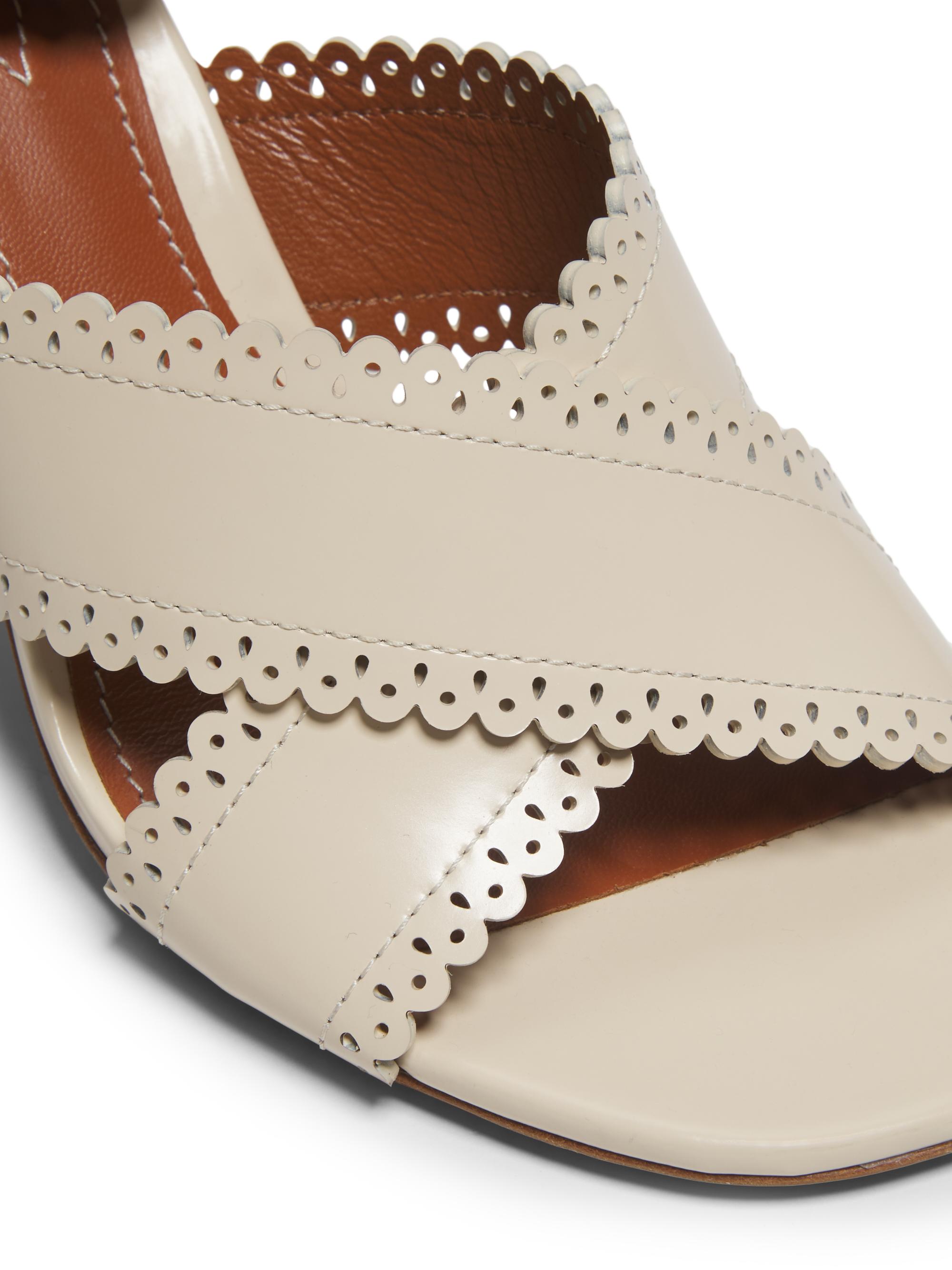 Zimmermann Eddie 85MM Cylinder Heel Leathert Sandals | Saks Fifth Avenue