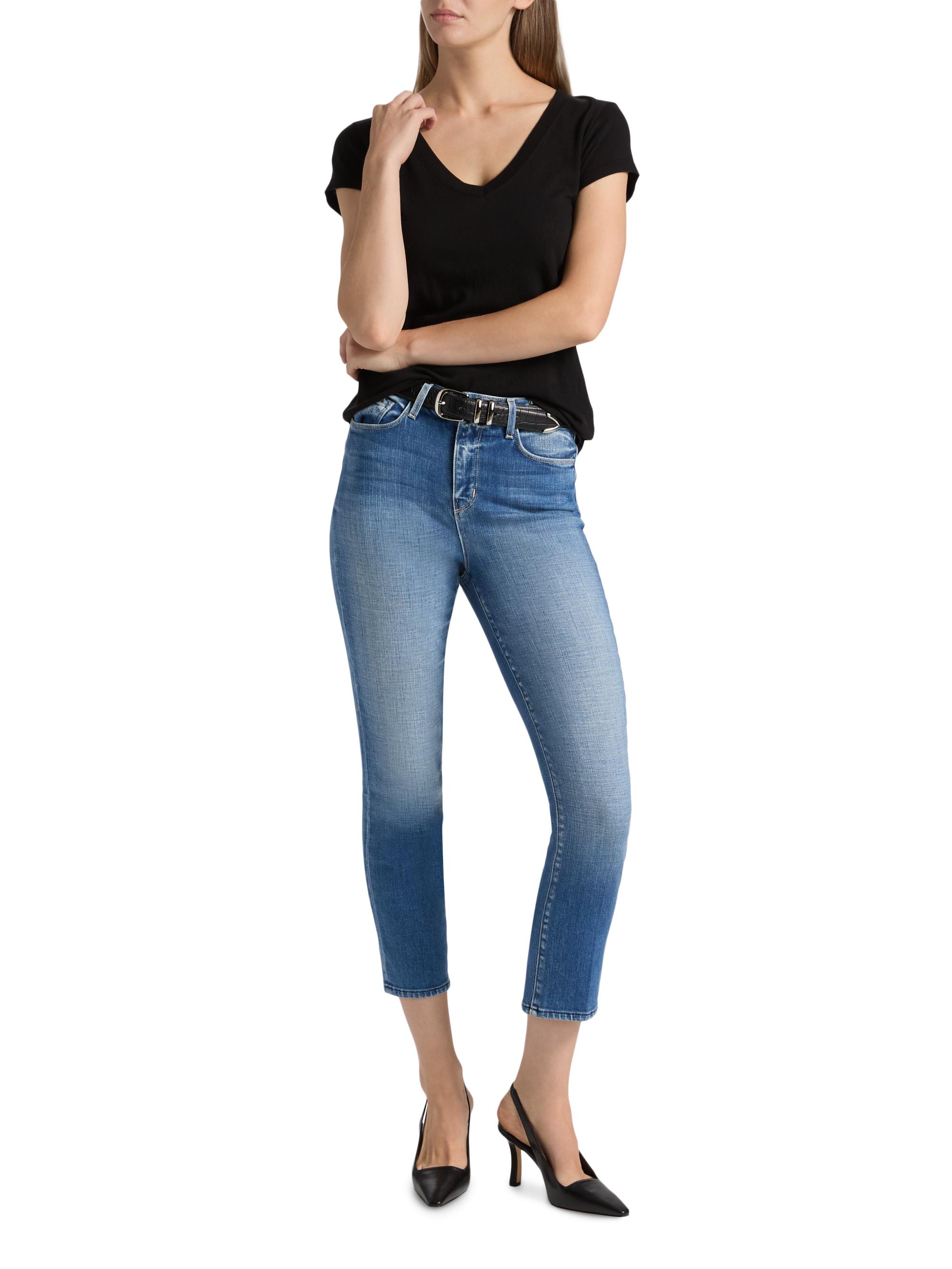 L'AGENCE Celestia Ultra High-Rise Slim Jeans | Saks Fifth Avenue