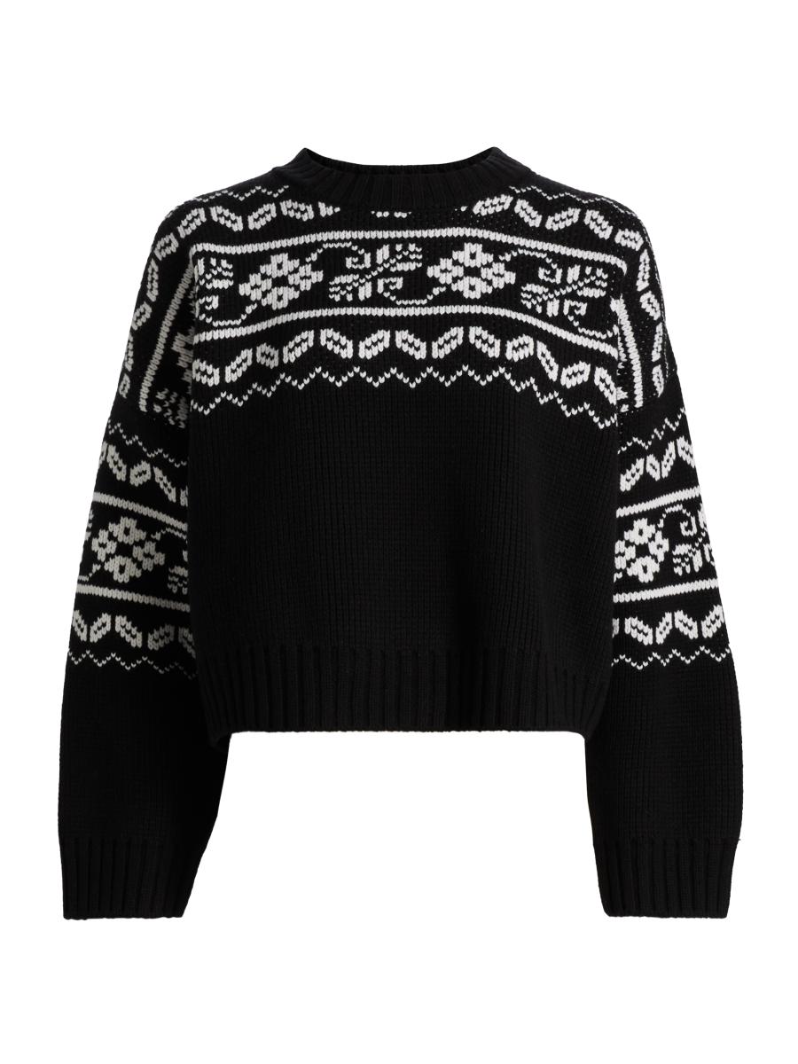 Róhe Fair Isle-Inspired Wool Sweater | Saks Fifth Avenue