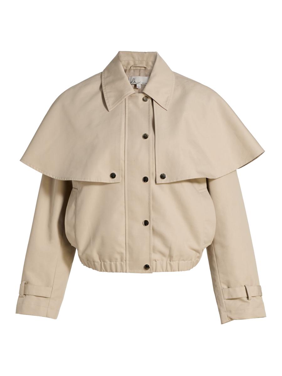 dh New York Lyla Layered Cotton-Blend Jacket | Saks Fifth Avenue
