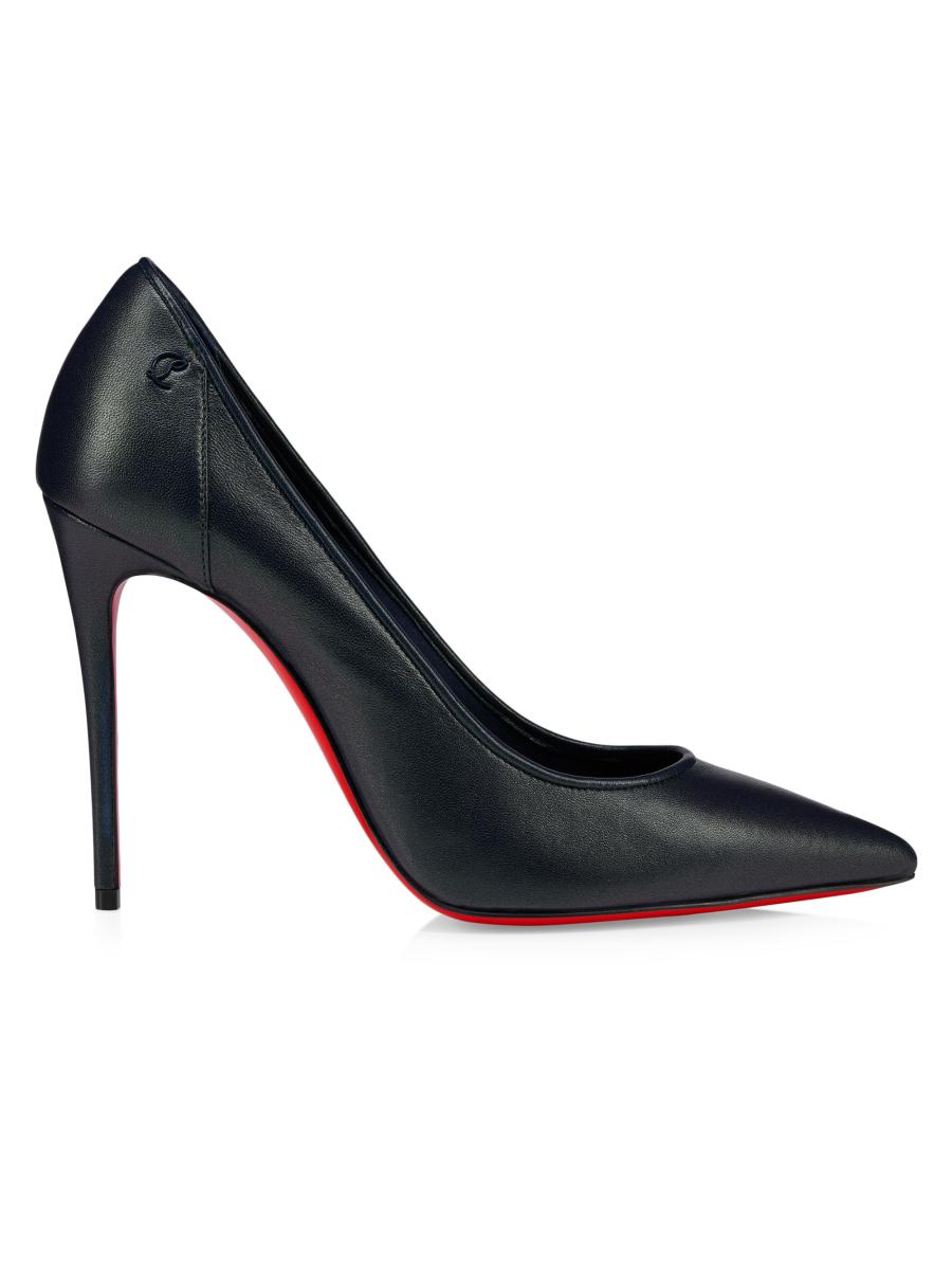 Christian Louboutin Sporty Kate 100MM Leather Pumps | Saks Fifth Avenue