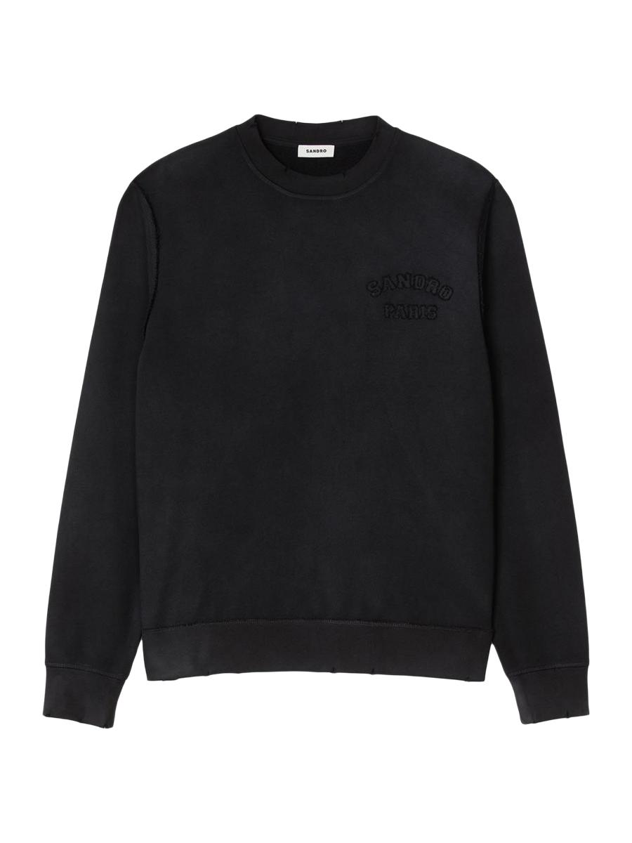 Sandro Patch Sweatshirt | Saks Fifth Avenue