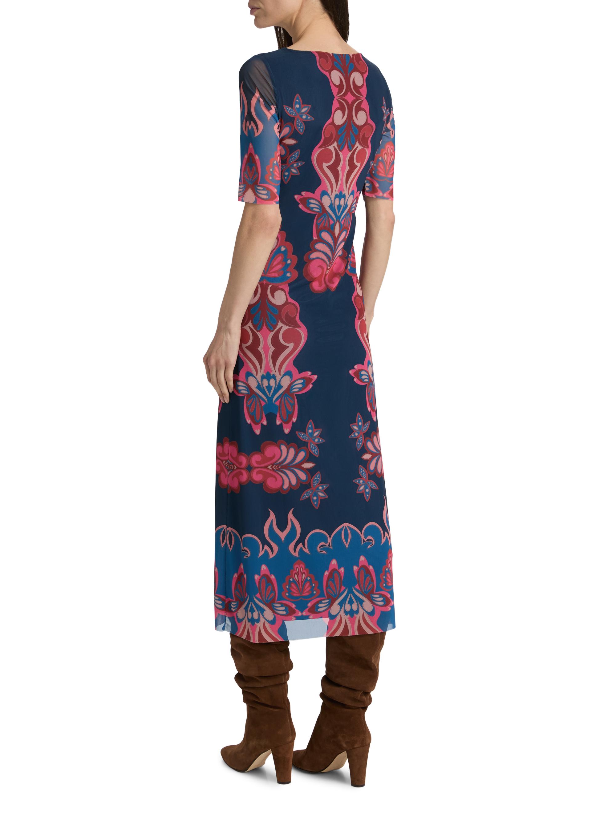 Johnny Was Maya Mesh Midi-Dress | Saks Fifth Avenue