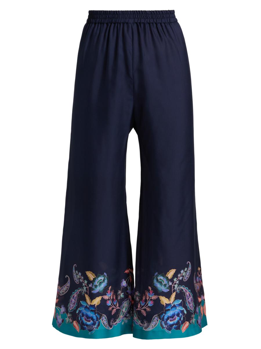 Johnny Was Yasmin Cropped Easy Pants | Saks Fifth Avenue