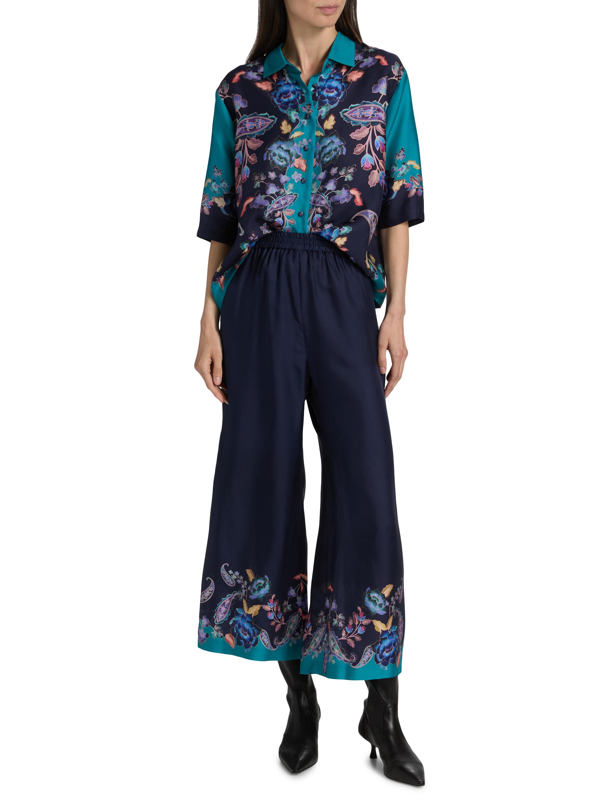 Johnny Was Yasmin Cropped Easy Pants | Saks Fifth Avenue