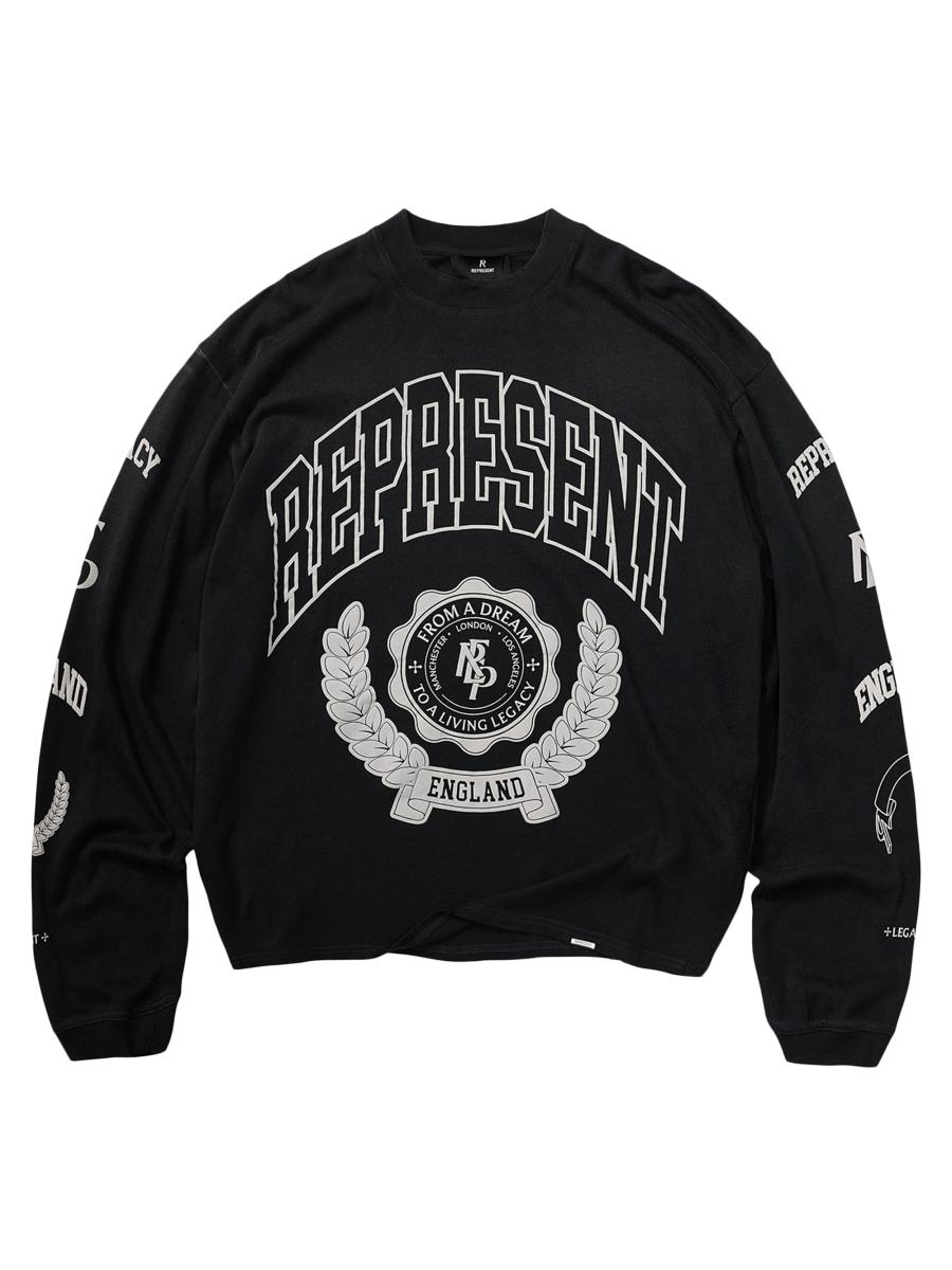 Represent Legacy Crest Long-Sleeve Shirt | Saks Fifth Avenue