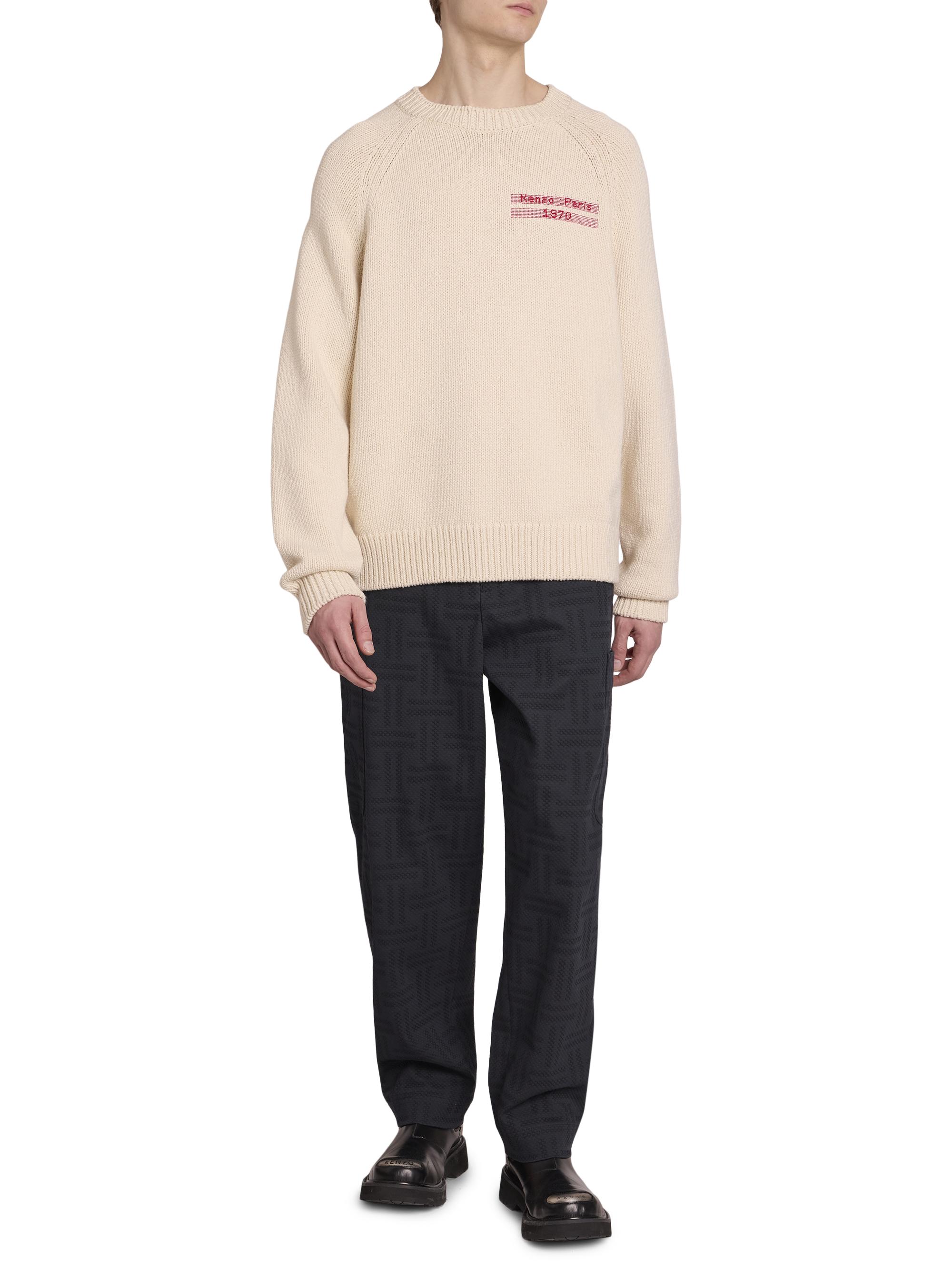 Kenzo Stained-Glass Rose Wool-Blend Sweater | Saks Fifth Avenue
