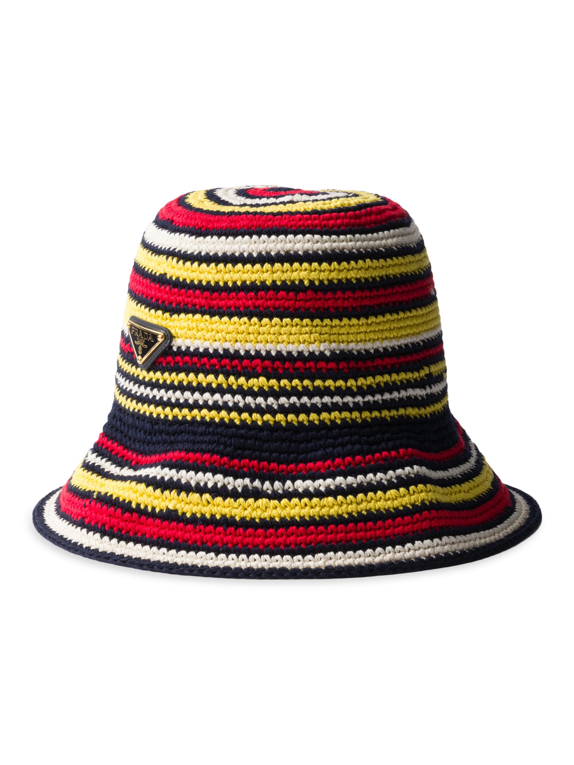 Prada Crochet Hat | Saks Fifth Avenue