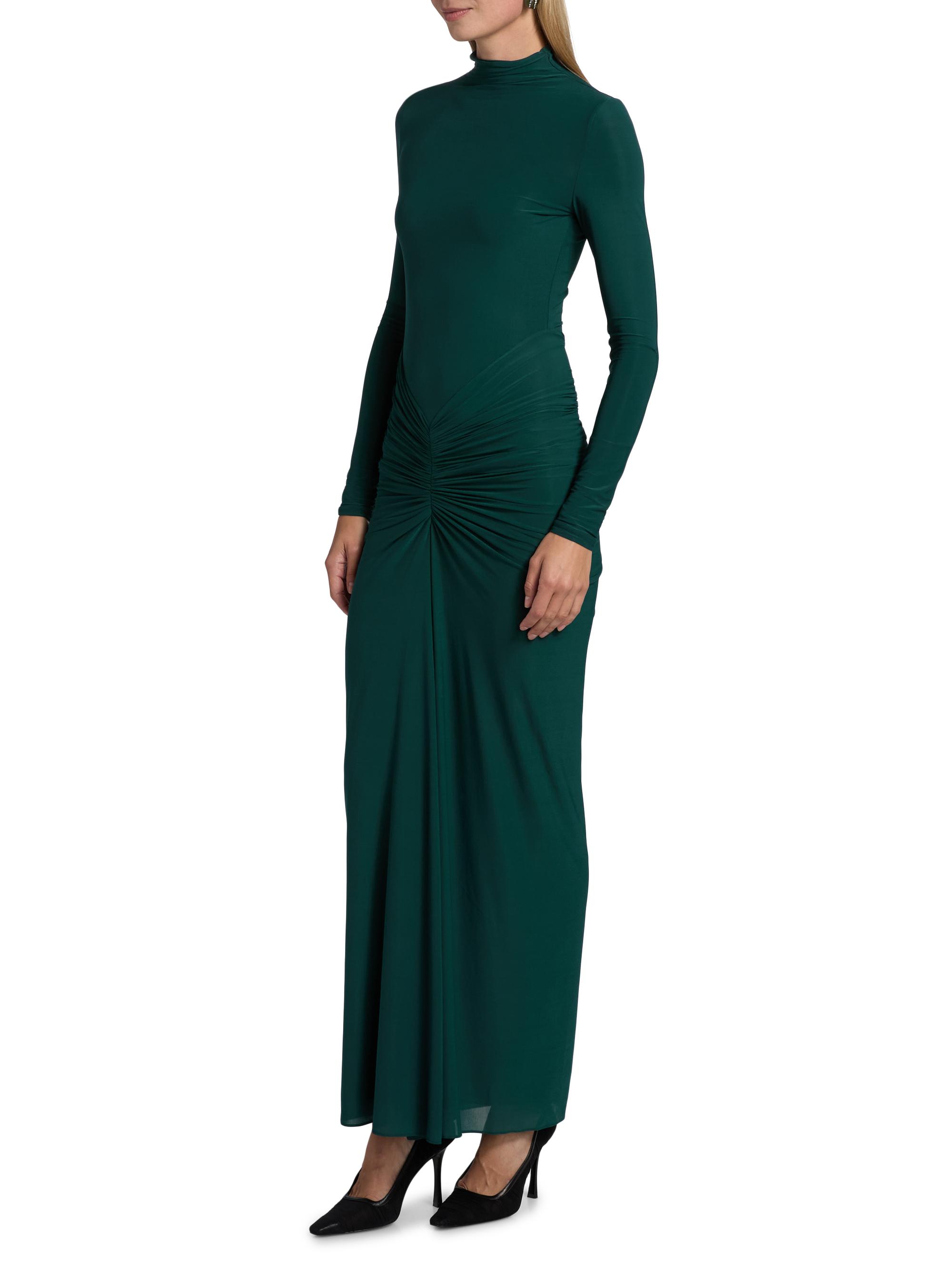 Ronny Kobo Scorpio Gathered Jersey Maxi Dress | Saks Fifth Avenue
