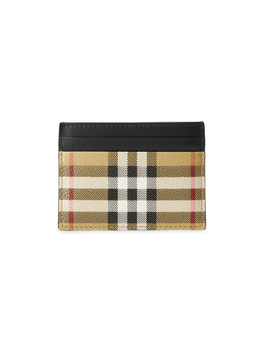 Burberry Check Card Case | Saks Fifth Avenue