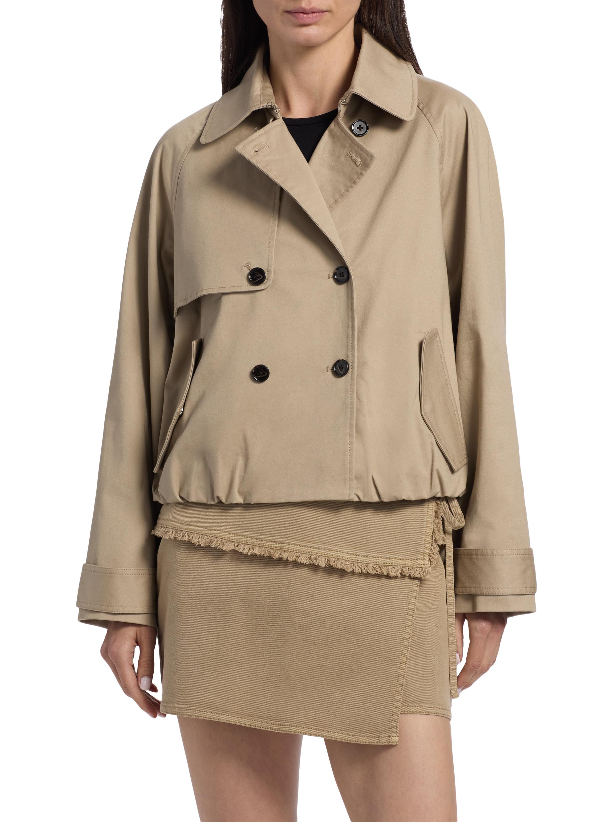 Rails Jett Stretch-Cotton Double-Breasted Jacket | Saks Fifth Avenue