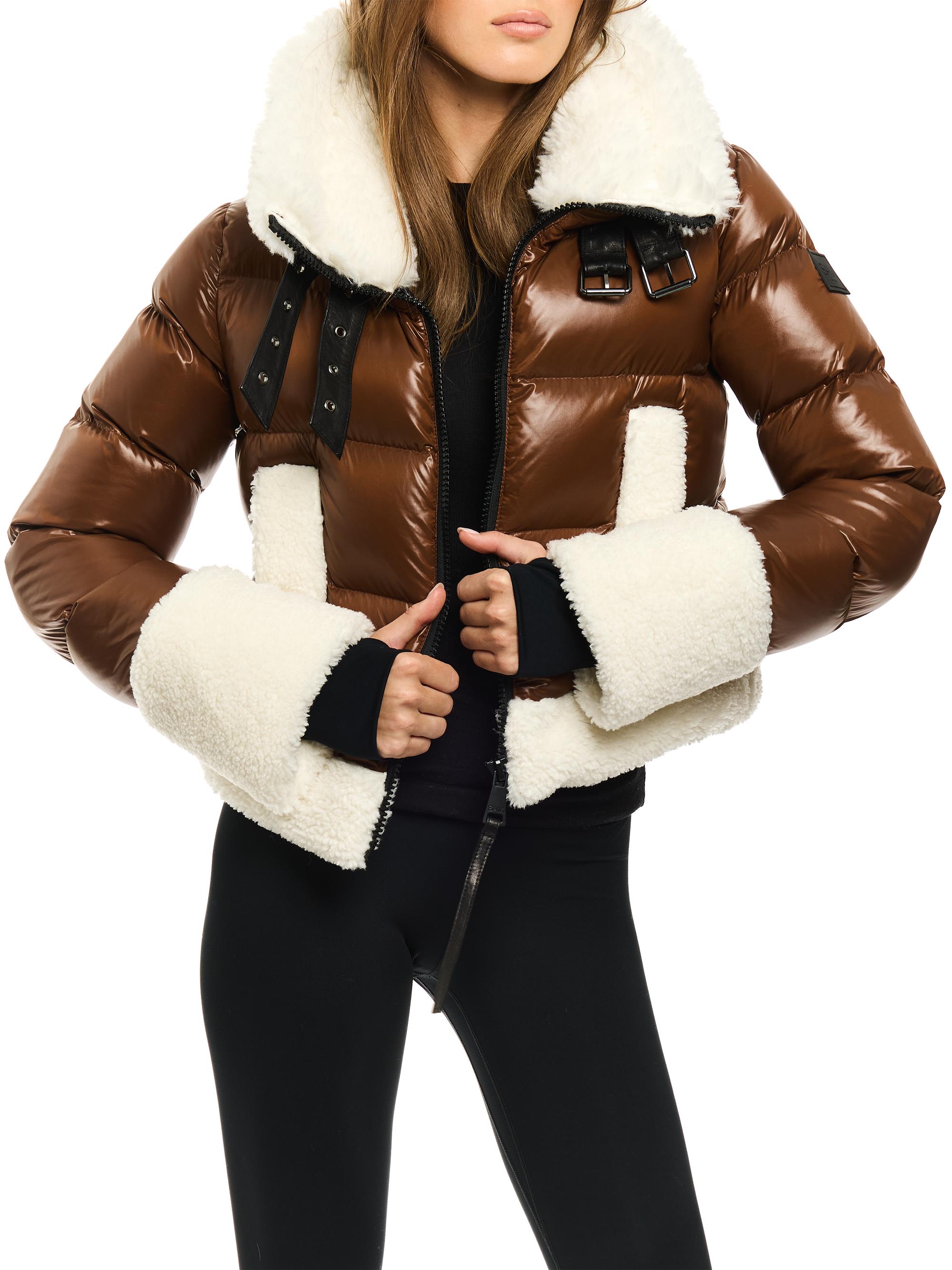 SAM. Hallie Sherpa Puffer Coat | Saks Fifth Avenue