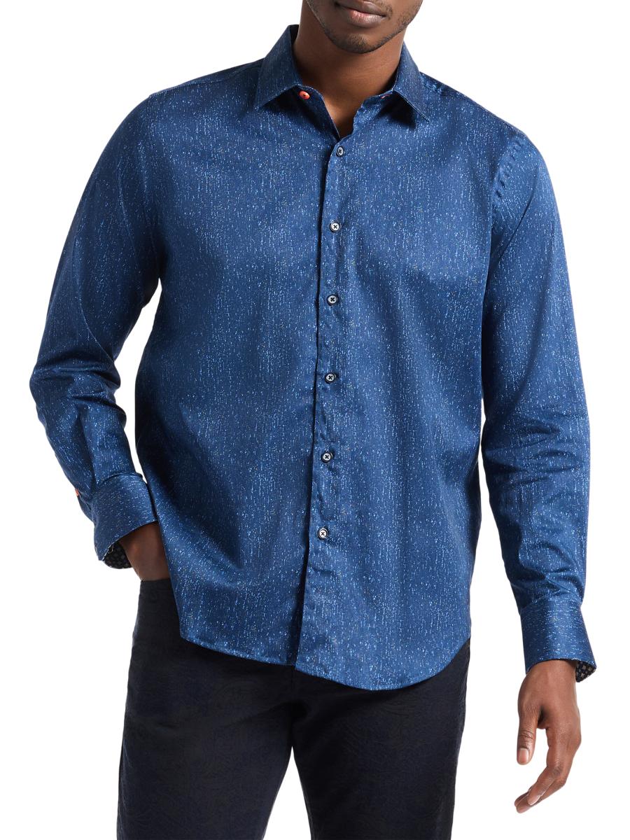 Robert Graham Beekman Button-Front Shirt | Saks Fifth Avenue