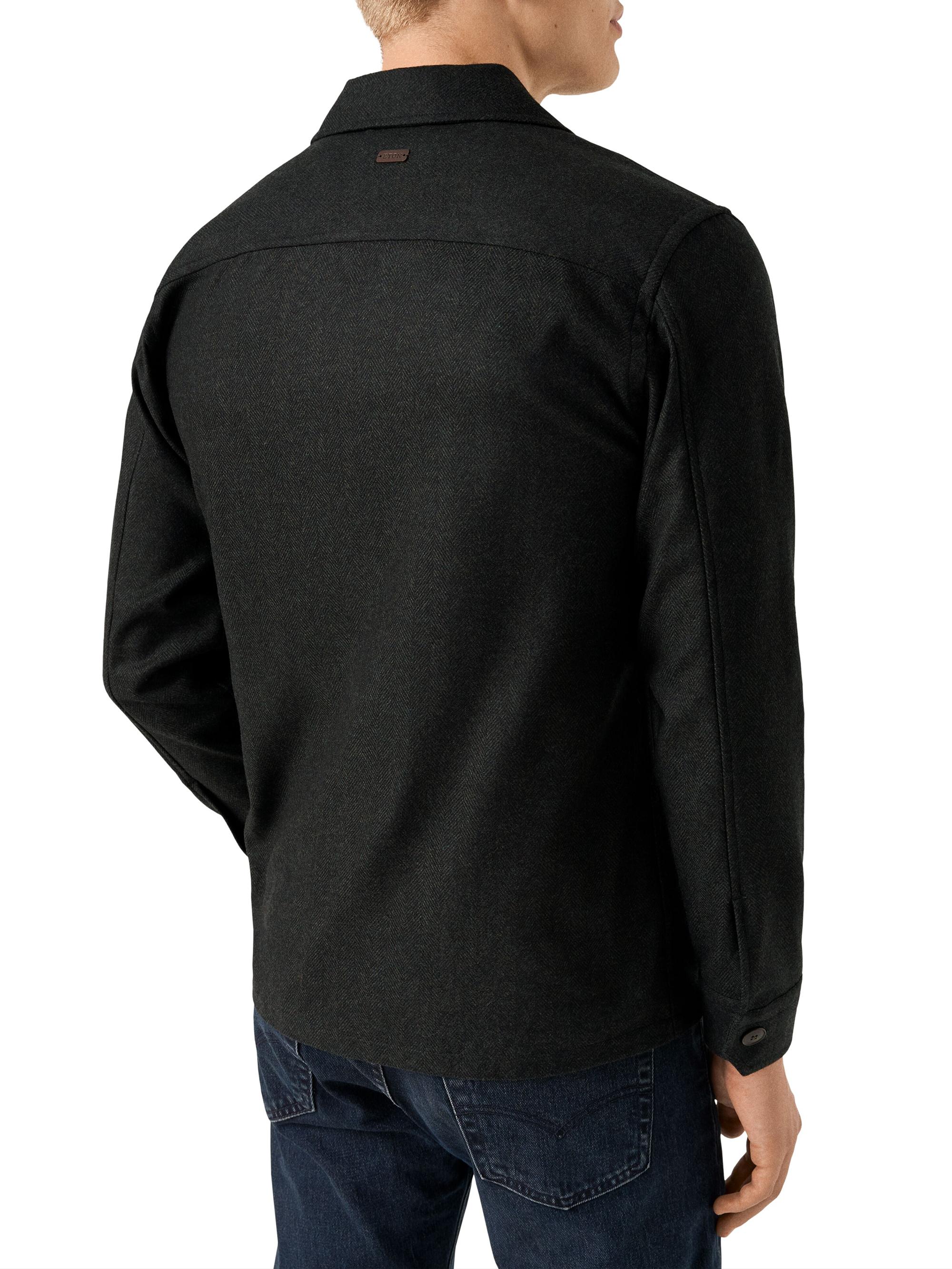 Eton Herringbone Wool-Cashmere Jacket | Saks Fifth Avenue