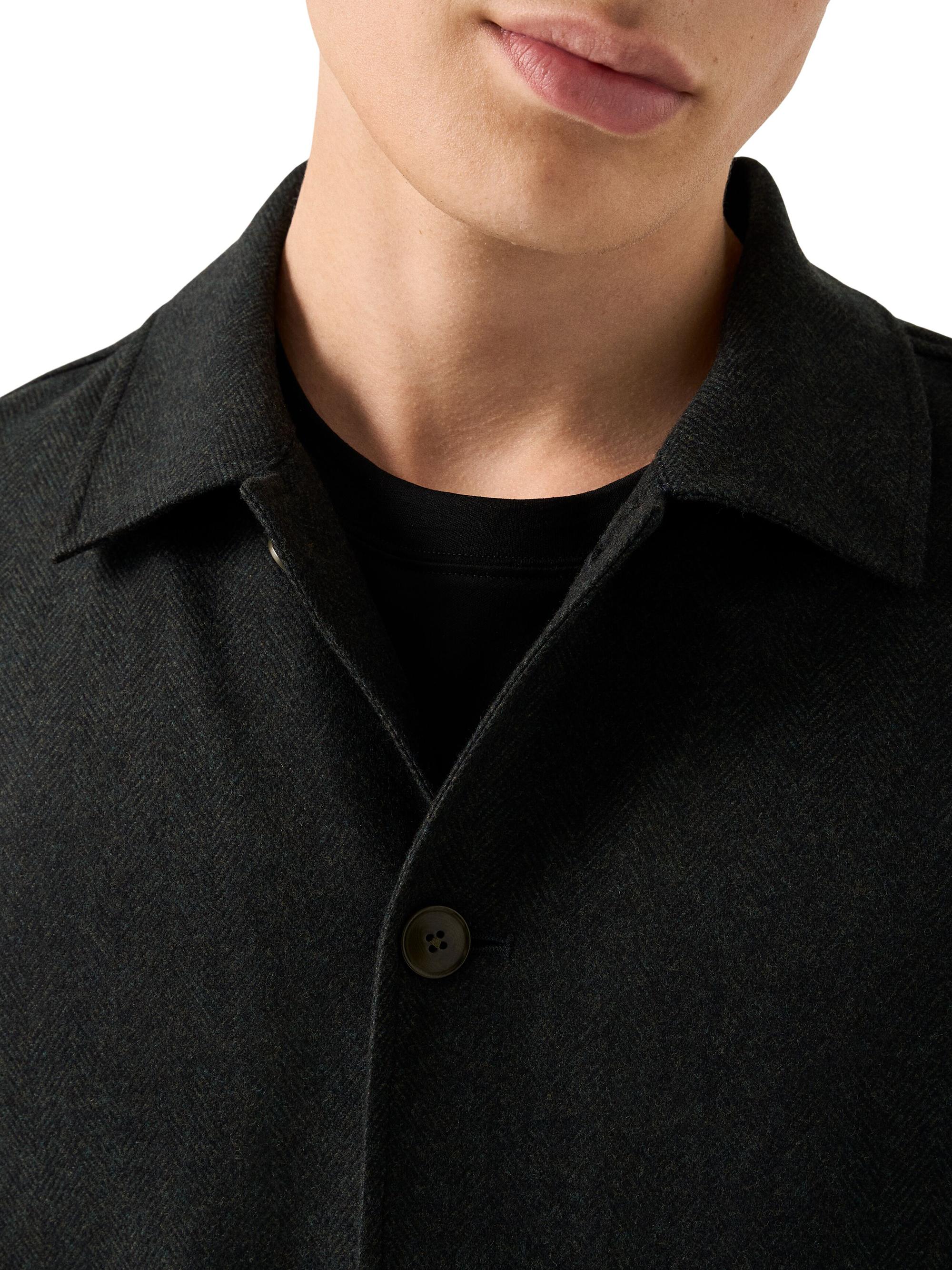 Eton Herringbone Wool-Cashmere Jacket | Saks Fifth Avenue
