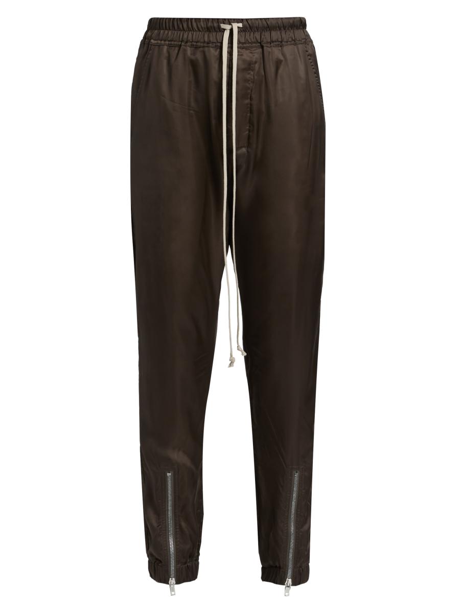 Rick Owens Tecuatl Satin Track Pants | Saks Fifth Avenue