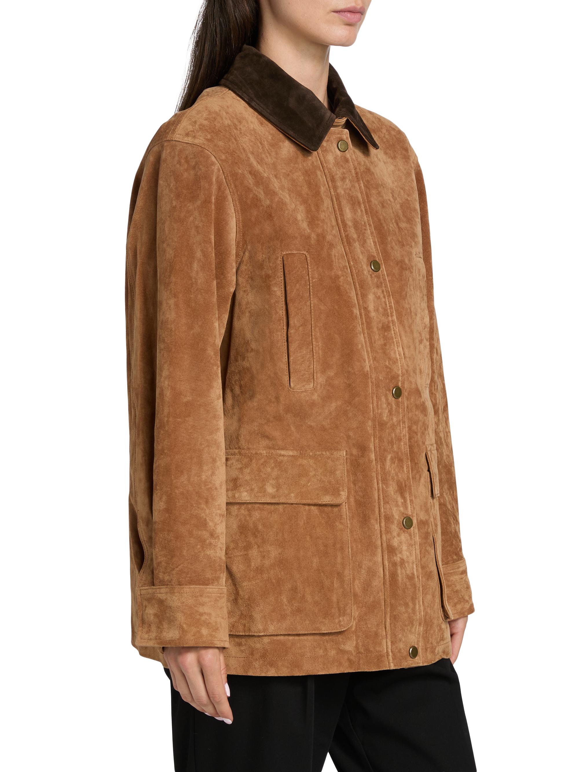 Mercer Collective Suede Barn Jacket | Saks Fifth Avenue