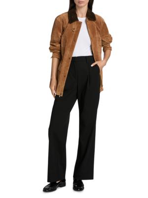 Mercer Collective Suede Barn Jacket | Saks Fifth Avenue
