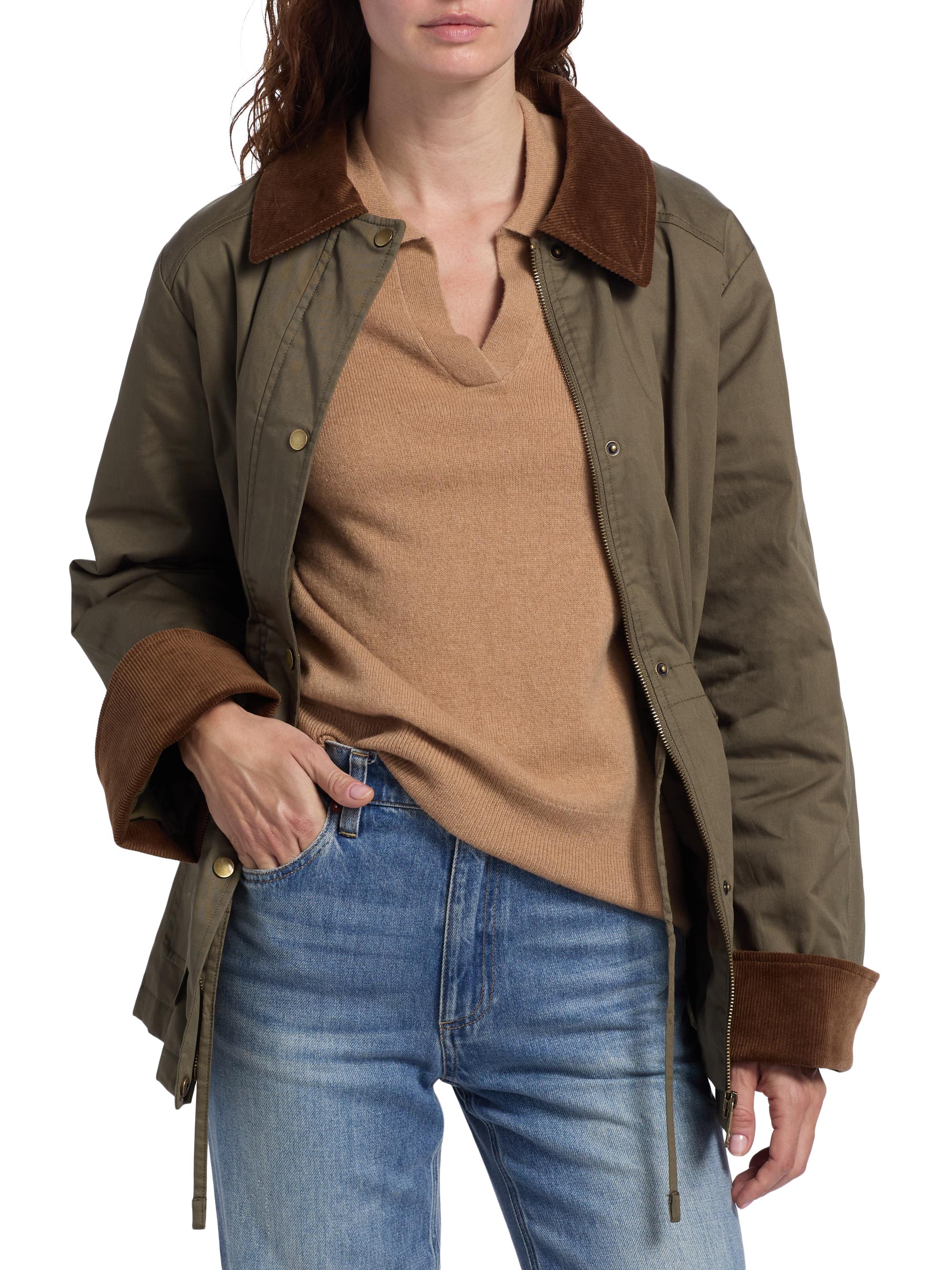 Mercer Collective Cinched Barn Jacket | Saks Fifth Avenue