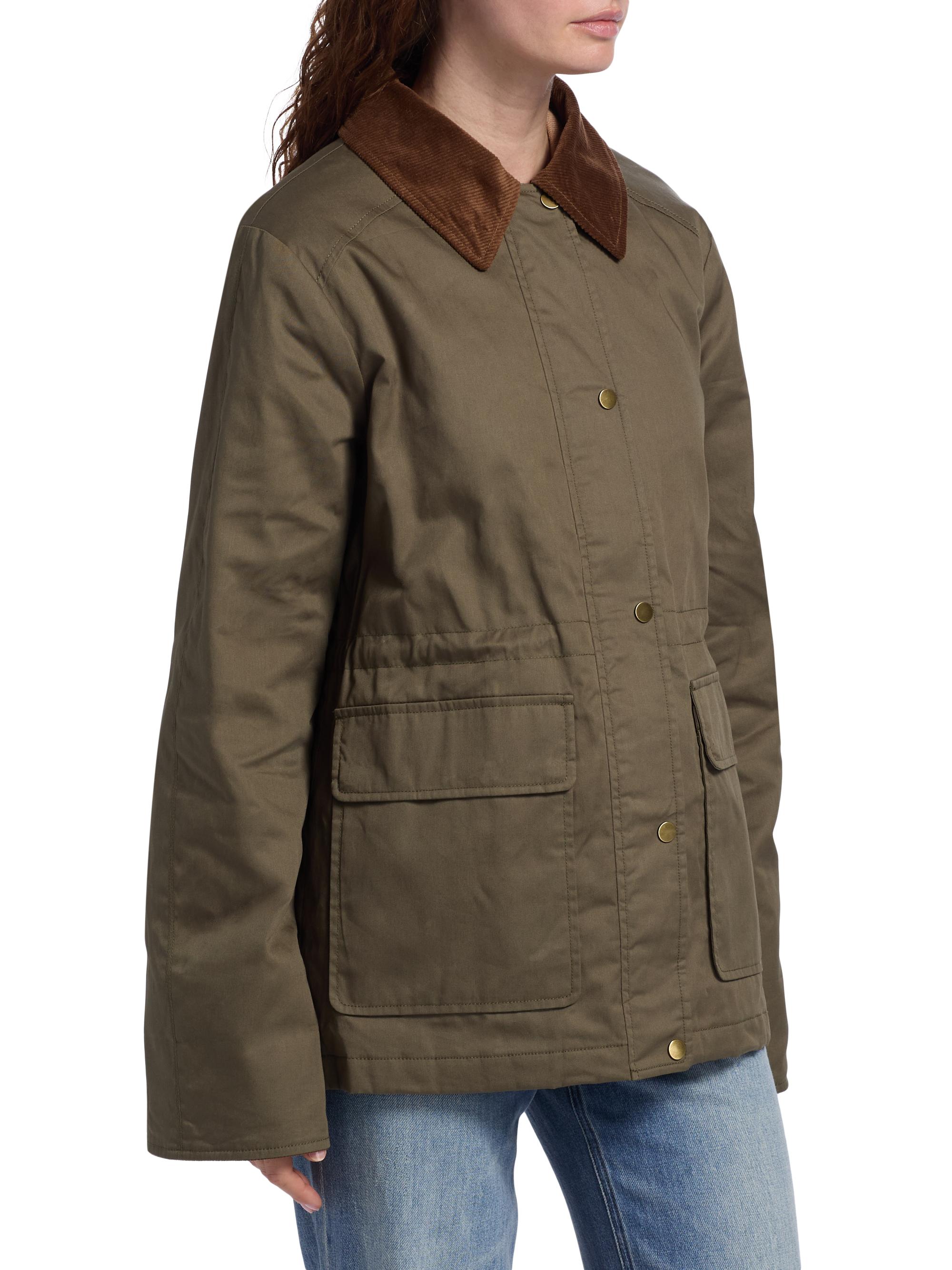 Mercer Collective Cinched Barn Jacket | Saks Fifth Avenue